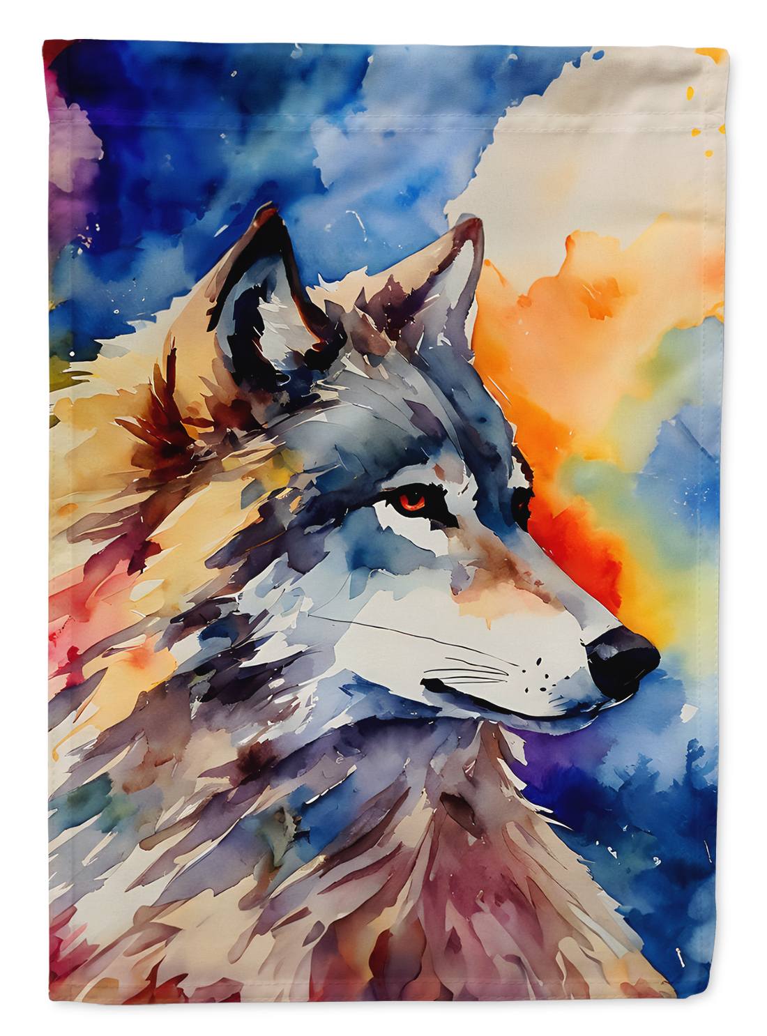 Wolves Wolf House Flag 28 in x 40 in - Walmart.com