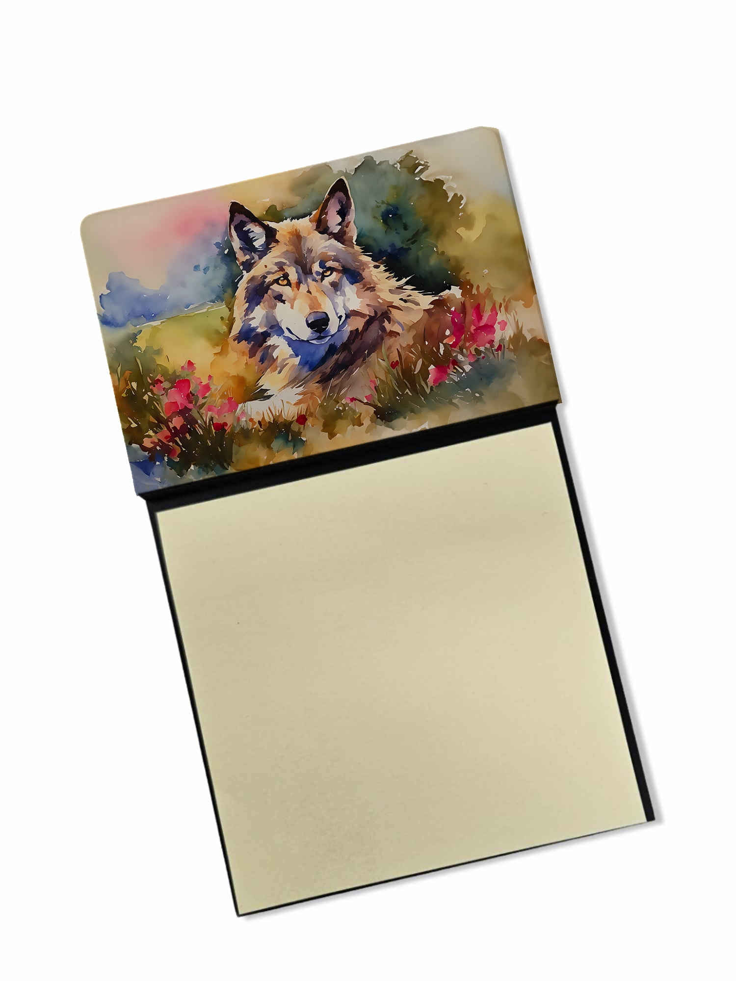 Wolves Wolf Sticky Note Holder 3.25 in x 5.25 in - Walmart.com