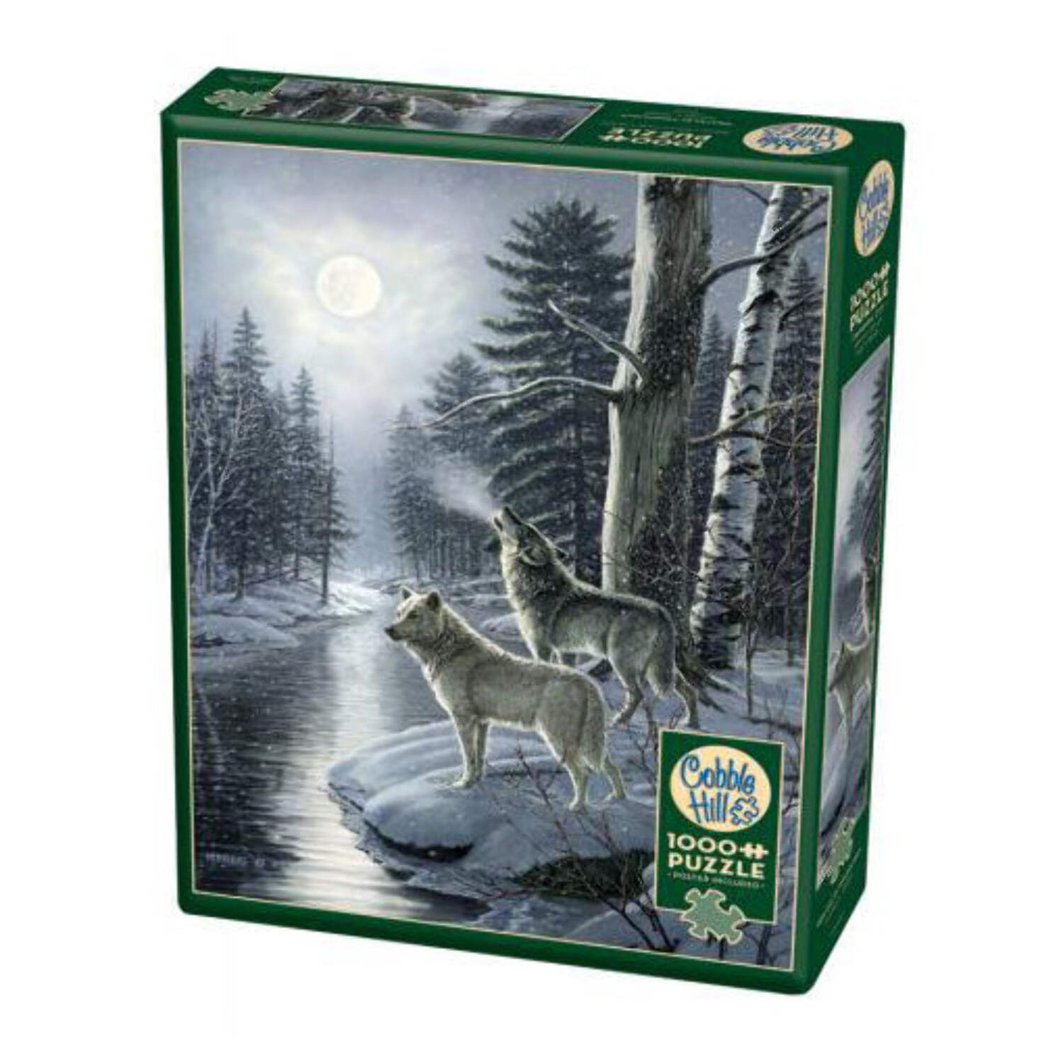 Wolves by Moonlight 1000-Piece Puzzle - Walmart.com