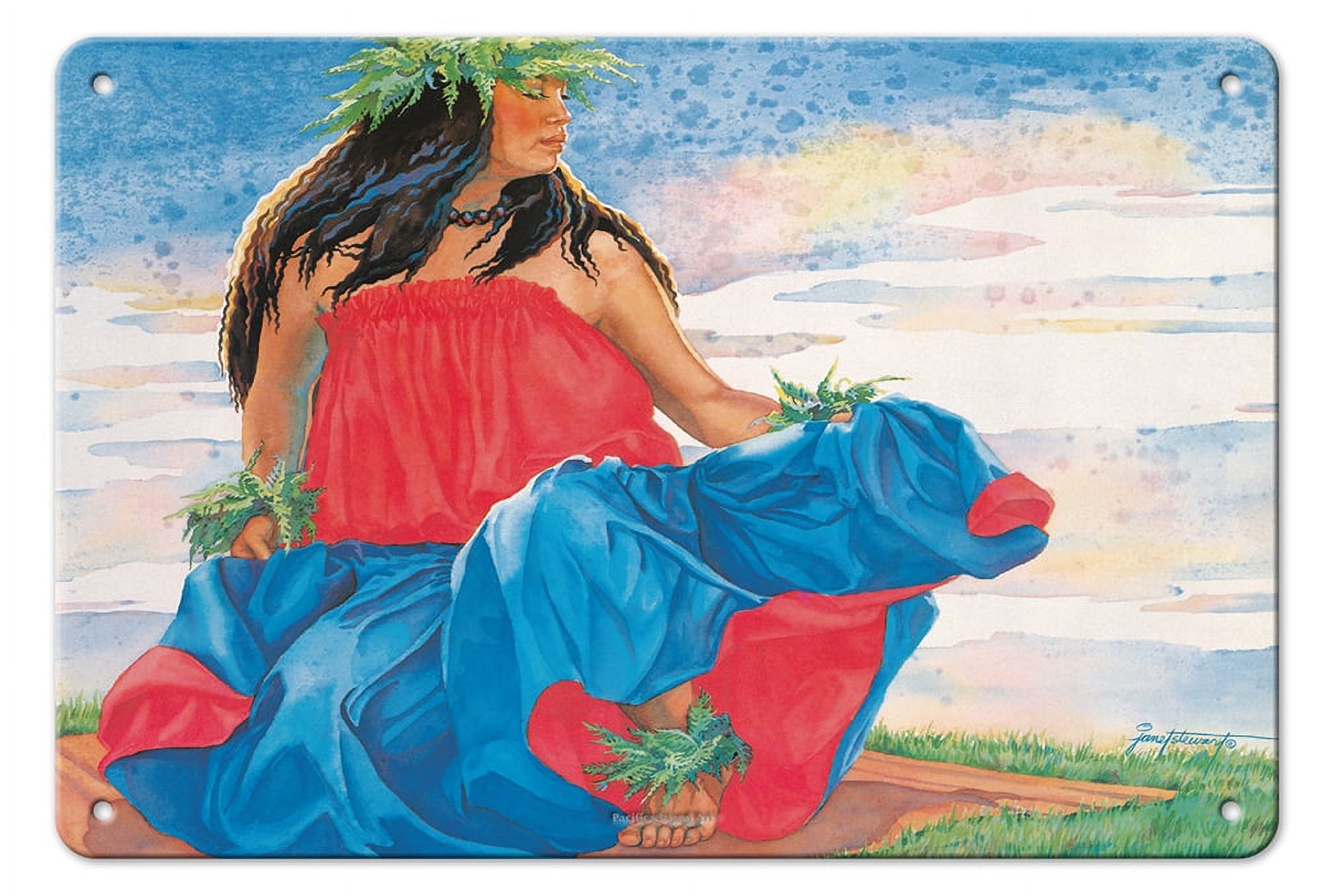 Woman As Bird Preening (Ka Wahine Mehe Mea He Manu Wae) - Hawaiian Hula ...