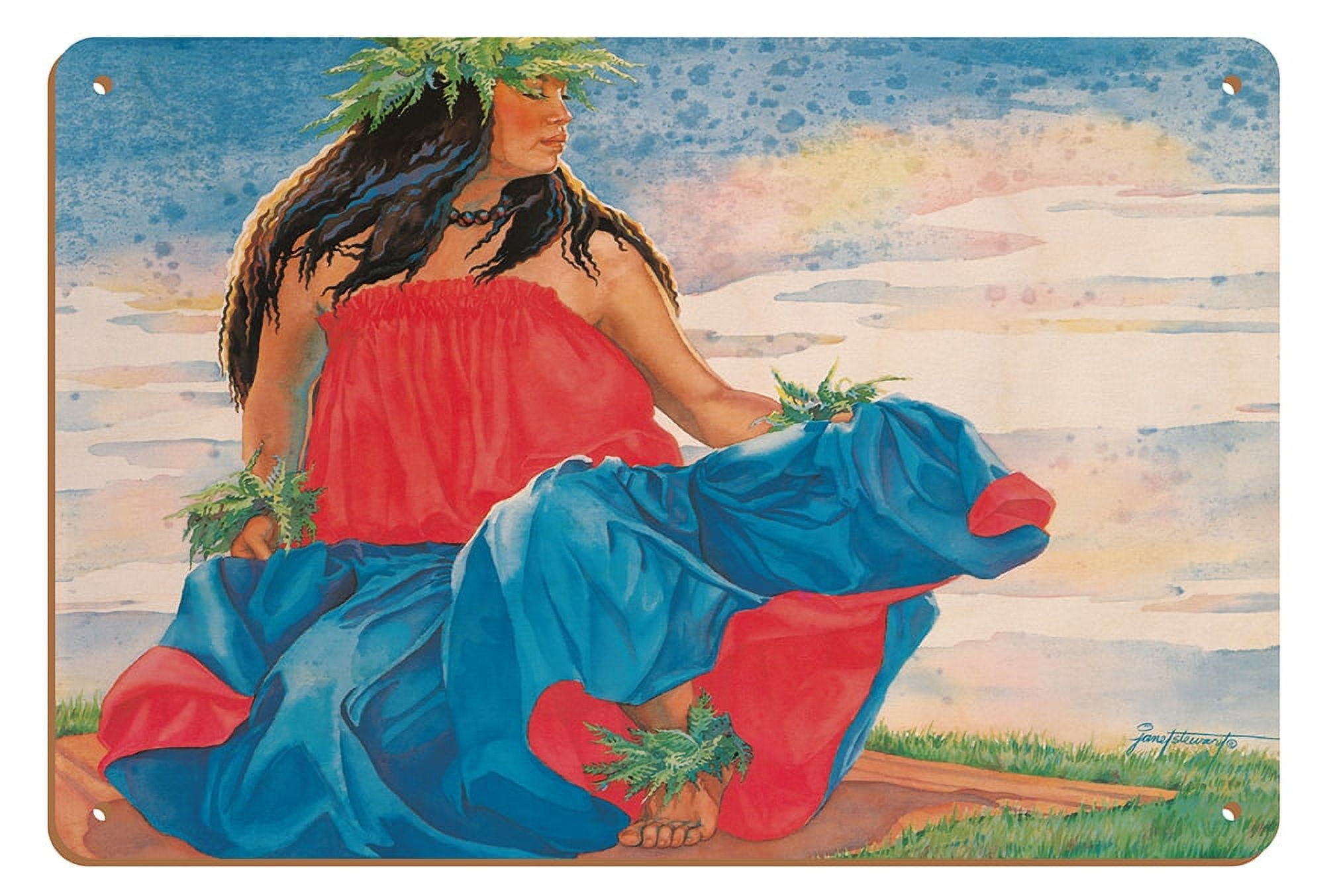 Woman As Bird Preening (Ka Wahine Mehe Mea He Manu Wae) - Hawaiian Hula ...