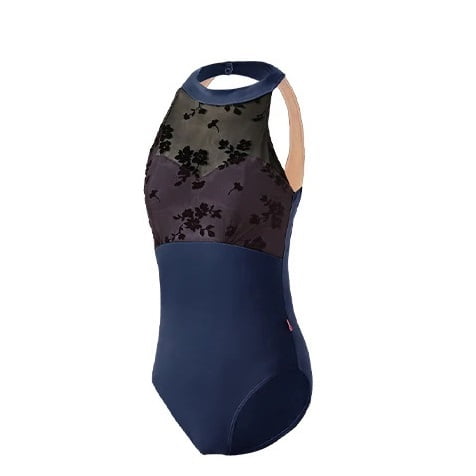 Woman Ballet Dance Leotards Sleeveless Splice Stand Collar Gymnastic ...