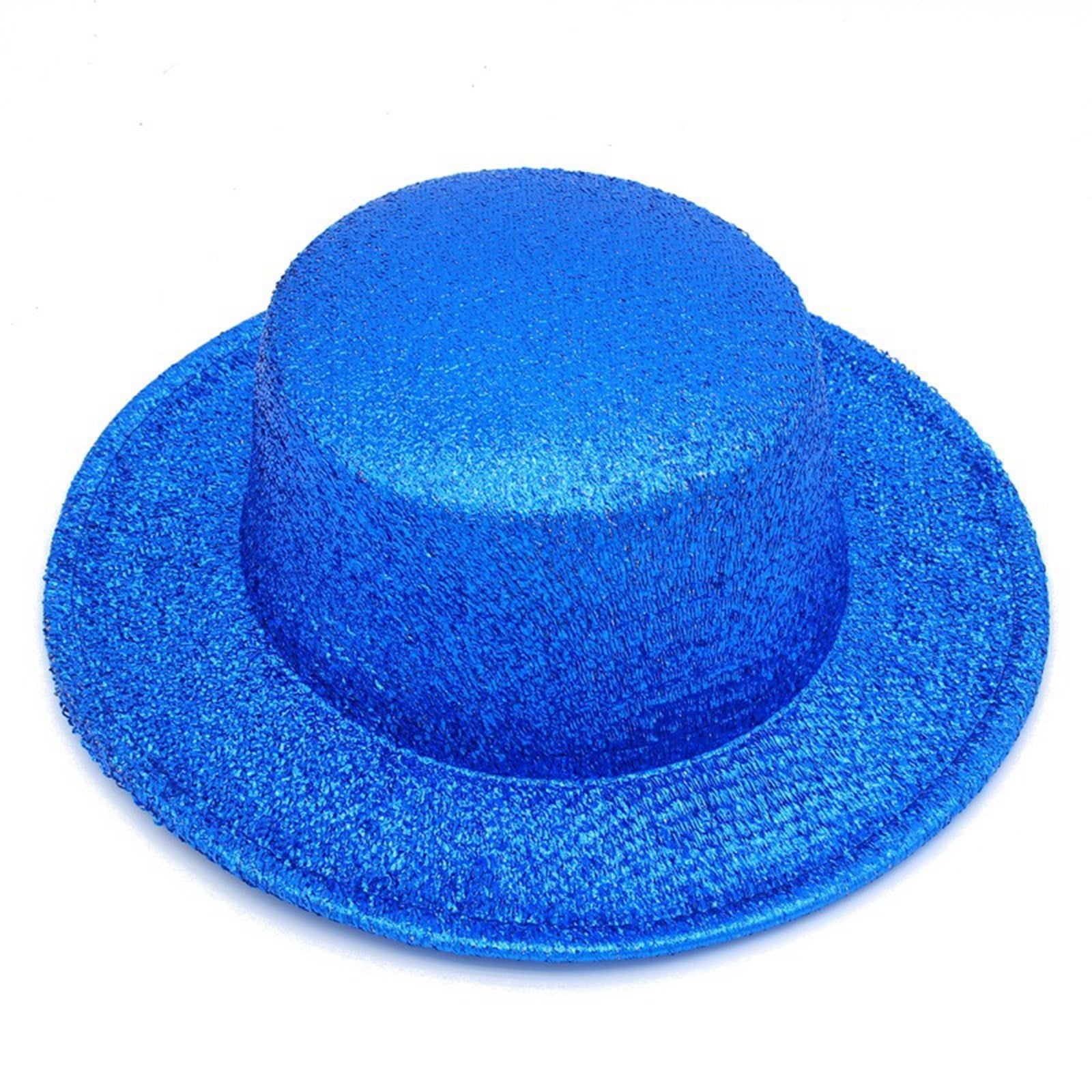 Women's Hats Blue Cowboy Hats for Women Sequin Cowgirl Hat Sparkle ...
