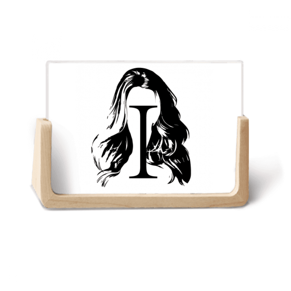 Woman I Hairstyle Part Art Deco Fashion Photo Wooden Photo Frame ...