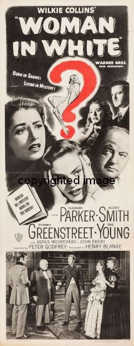 Woman In White Movie Poster Insert 14x36 Unframed, Age: Adults AB ...