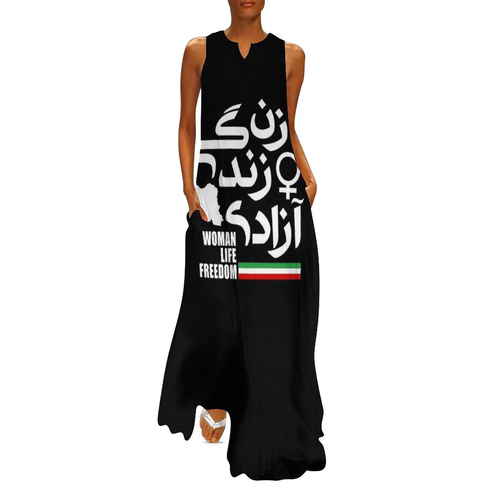 Woman Life Freedom ?? ????? ????? Long Dress party dresses woman summer ...