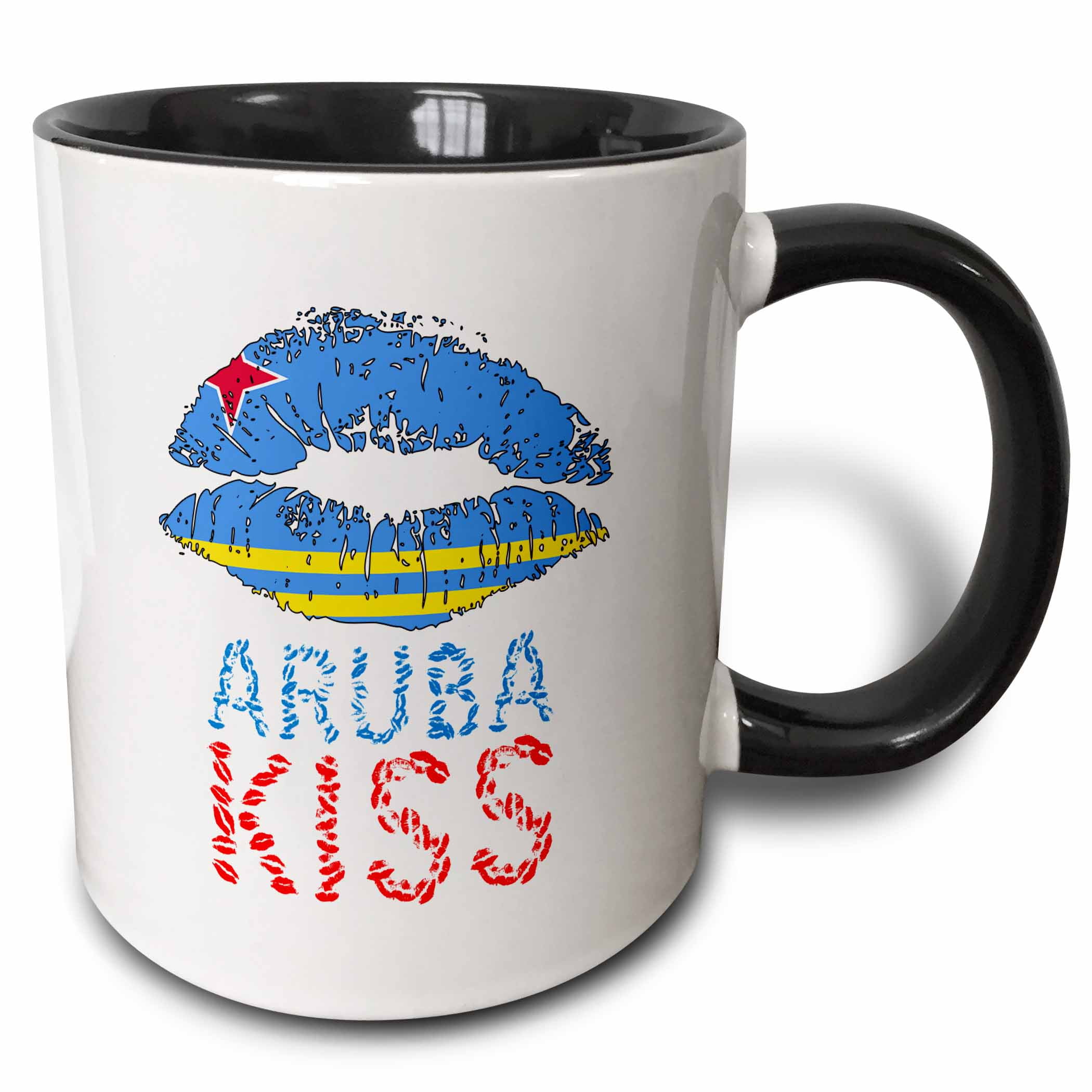 3drose, Woman Lips, Flag of Aruba. Aruba Kiss. Nice Patriotic, Travel ...
