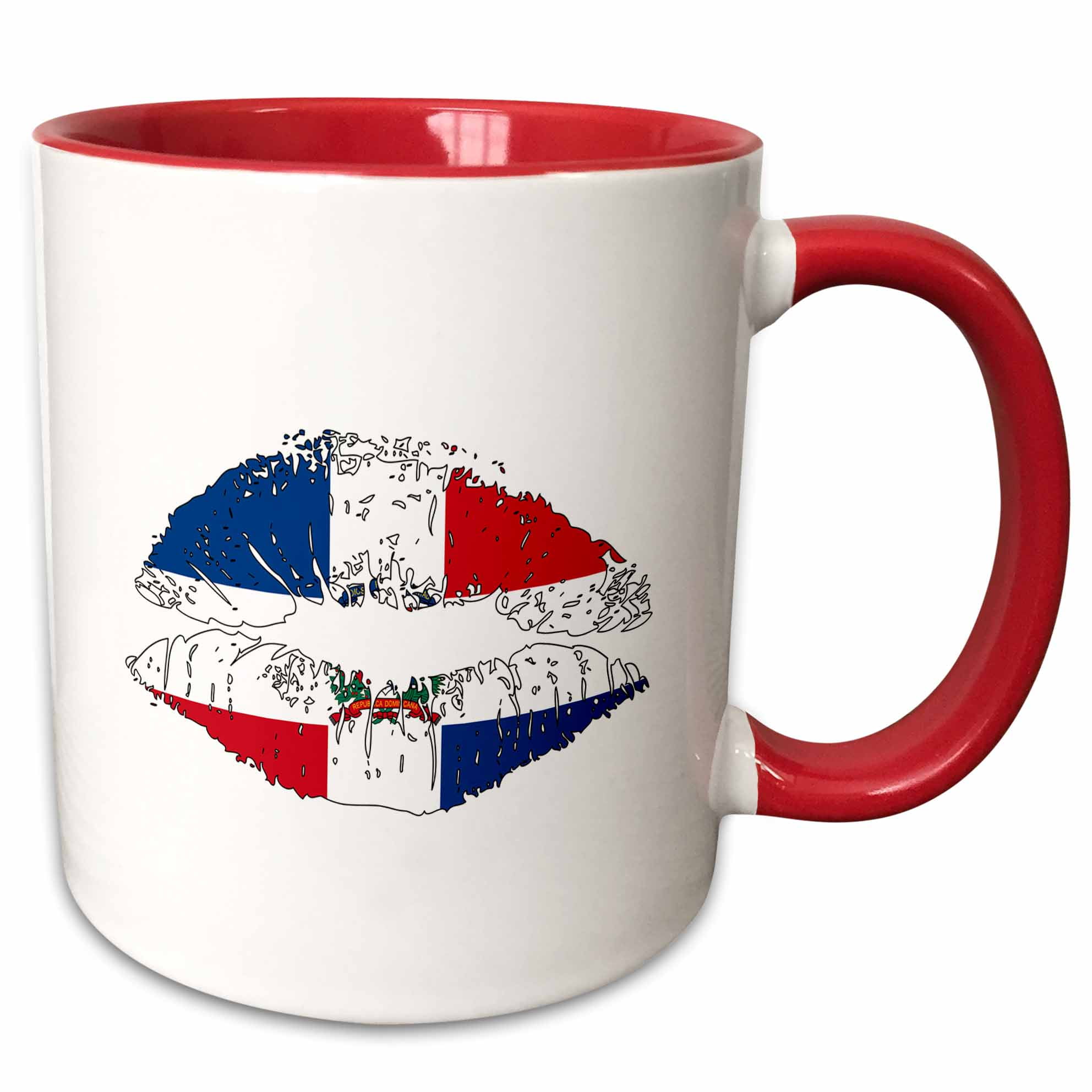 3drose, Woman Lips, Flag of Dominican Republic. Patriotic, Travel Gift ...