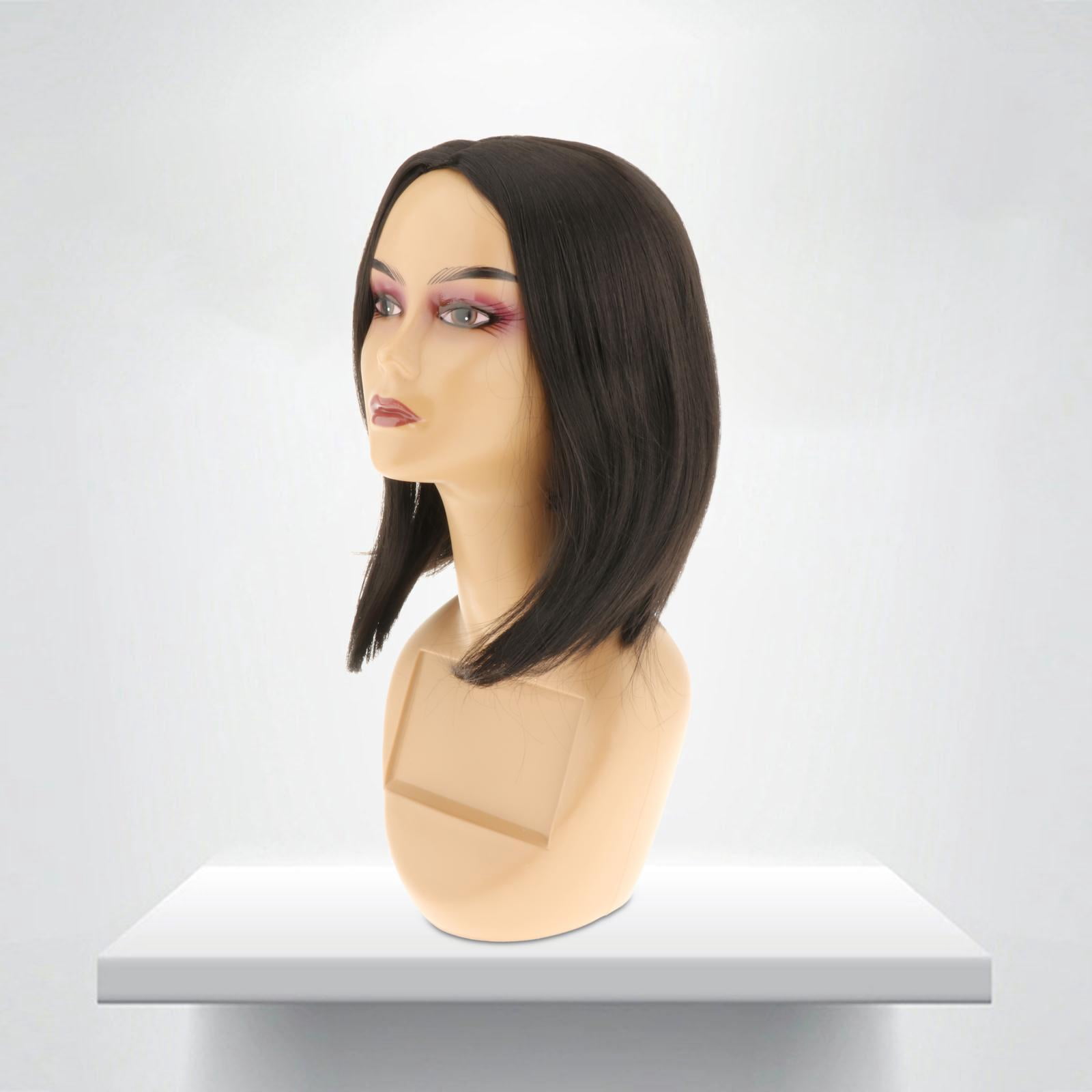 Woman Mannequin Head Model with Shoulder Display Props Multipurpose ...