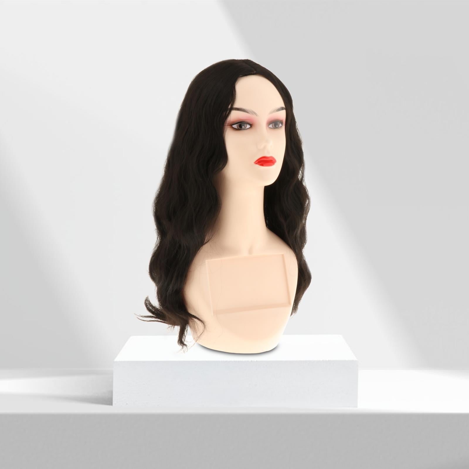 Woman Mannequin Head Model with Shoulder Display Props Multipurpose ...