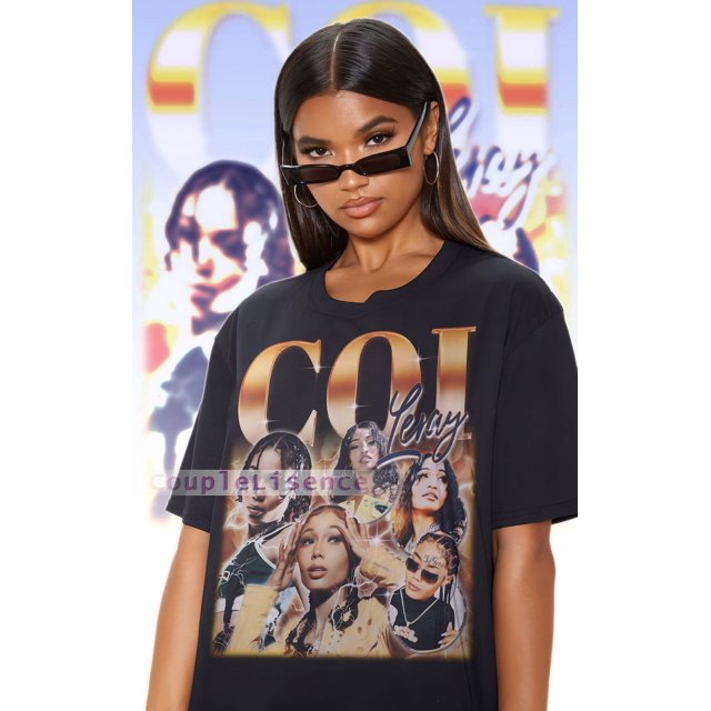 Woman Rapper COI LERAY Vintage Shirt | Coi Leray Homage Fan Tees | Coi ...