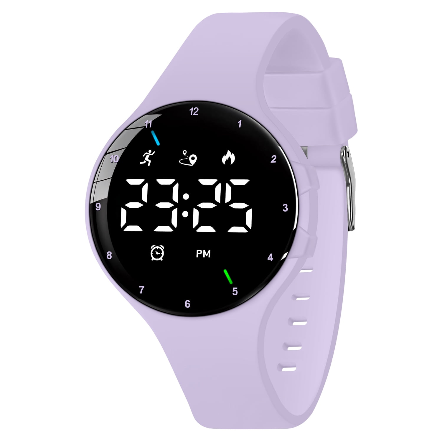 Woman Sports Watches, Digital Watch with Pedometer ,Timer, Dual ...