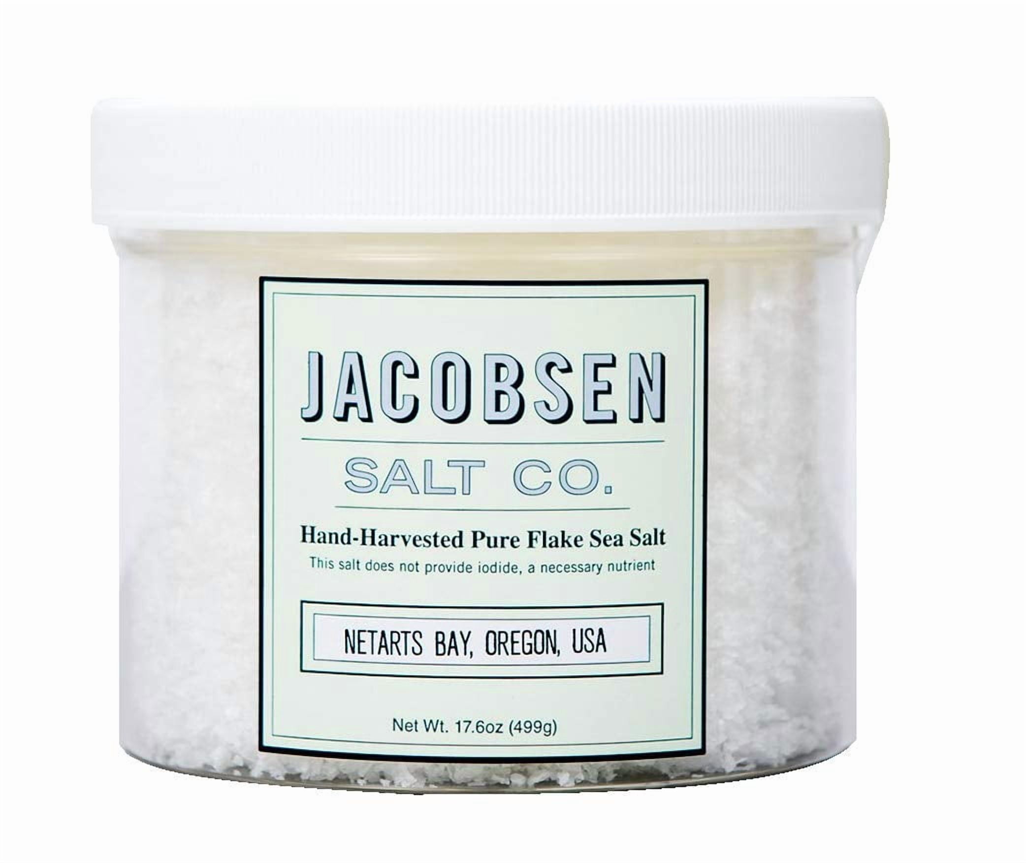 Jacobsen Salt Co. Pure MFF30 Flake Finishing Salt, 17.6 Ounce - Walmart.com