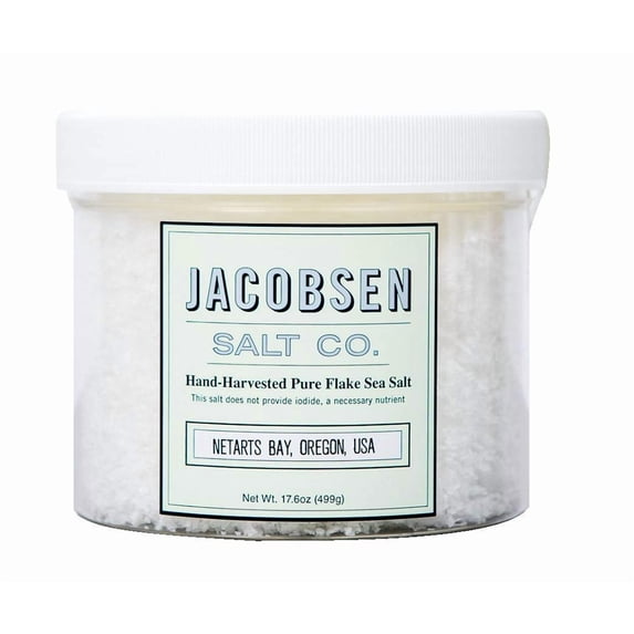 Jacobsen Salt Co. Pure MFF30 Flake Finishing Salt, 17.6 Ounce - Walmart.com