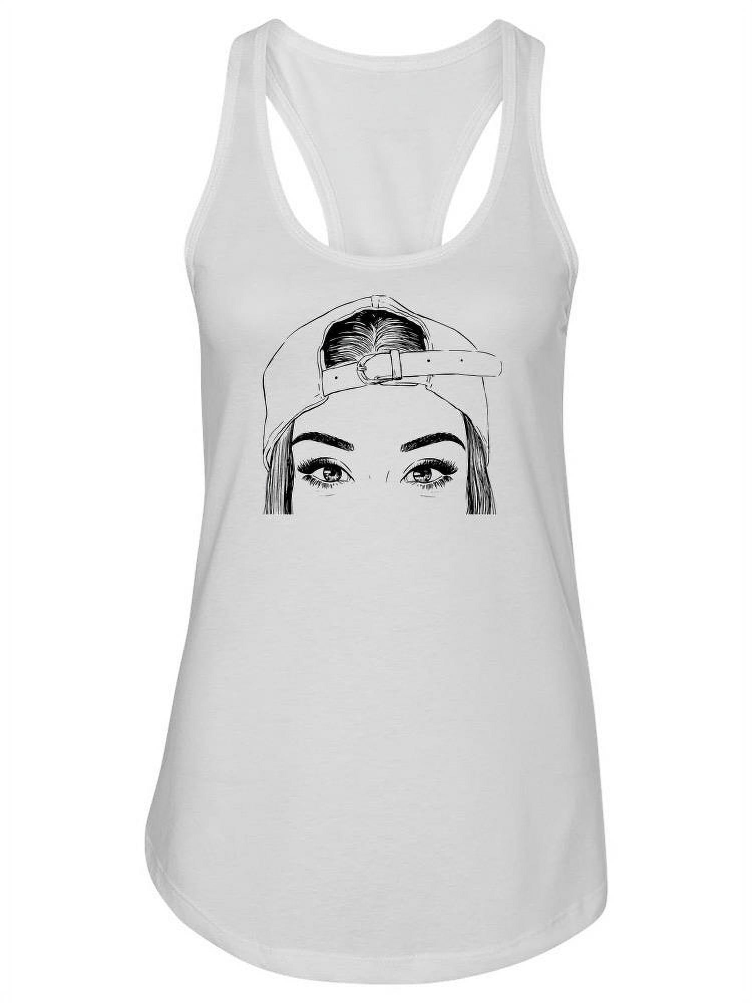 Woman Wearing Cap Backwards Tank Women -Image by Shutterstock, Female ...