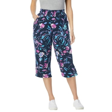 Owordtank Cargo Capris for Women Petite & Plus Size Lounge Pants Casual ...