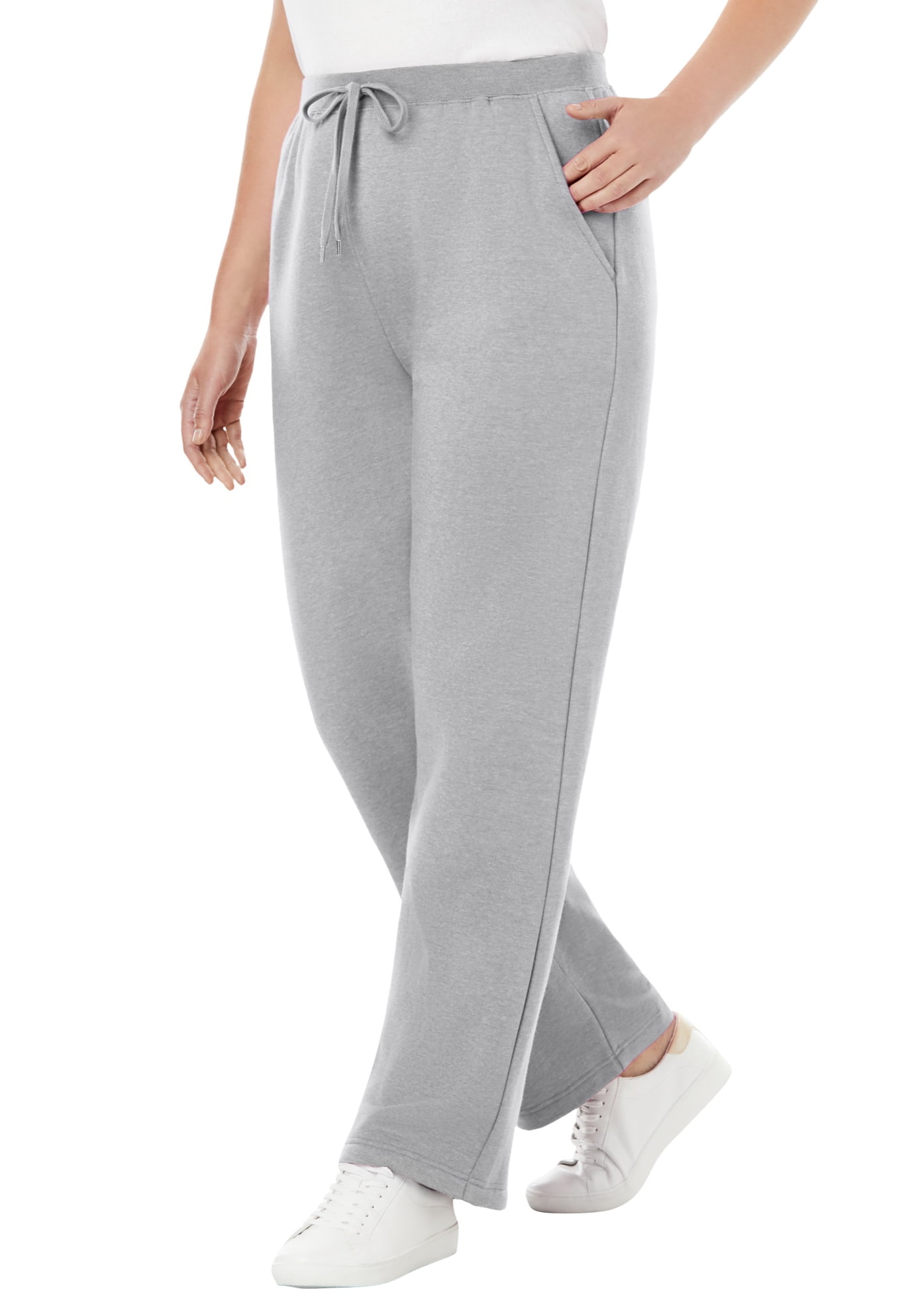 Woman Within Plus Size Better Fleece Sweatpant - Walmart.com