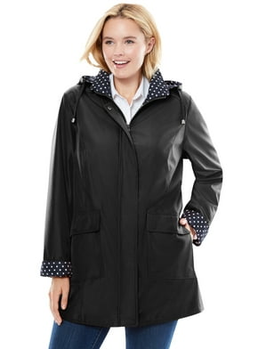 Plus Size Rain Jackets in Plus Size Coats - Walmart.com