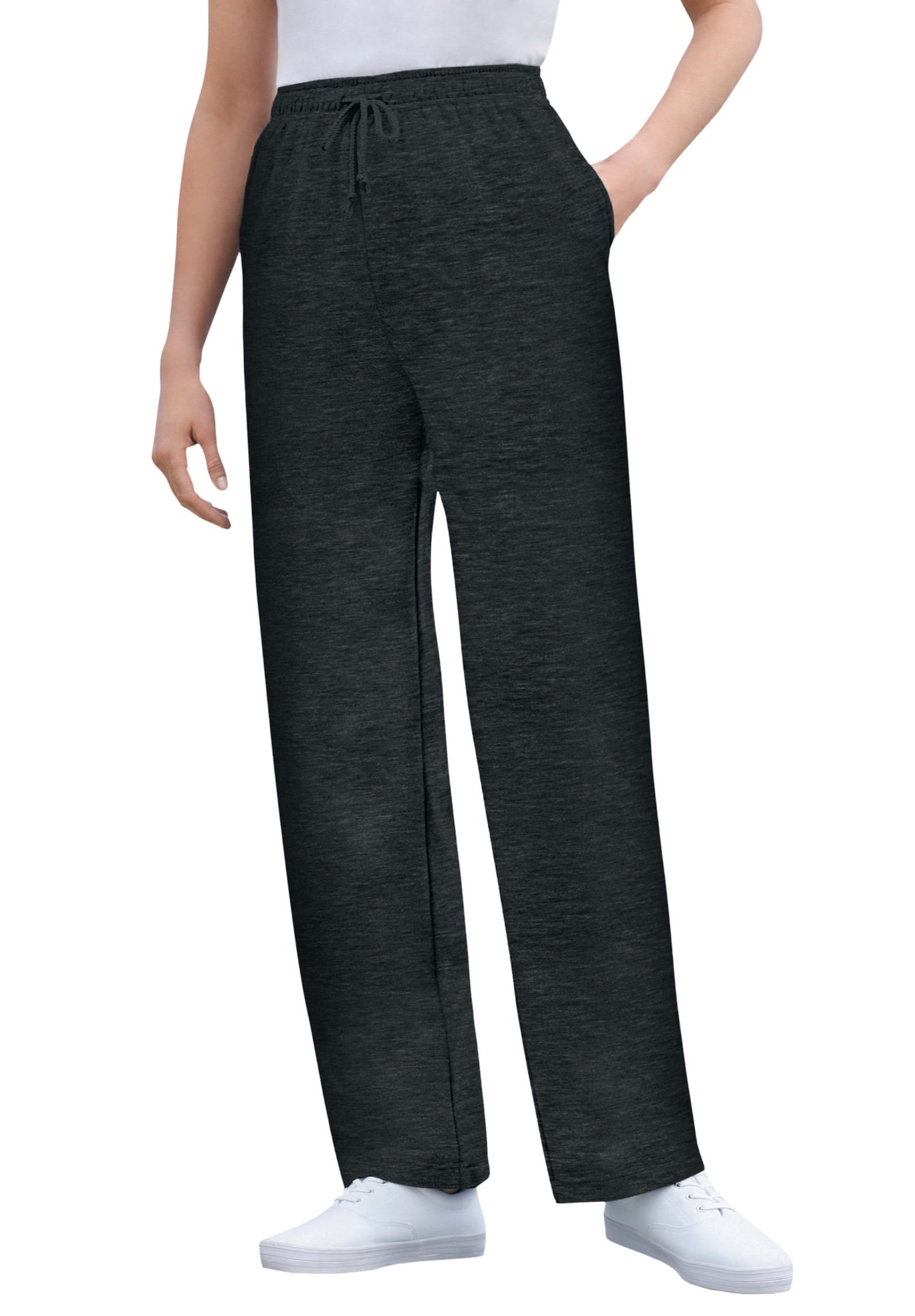 Woman Within Women's Plus Size Tall Better Fleece Sweatpant - Walmart.com