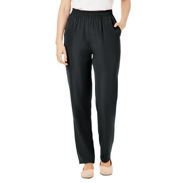 Blair Womens Crinkle Calcutta Cloth Pull-On Pants - Walmart.com