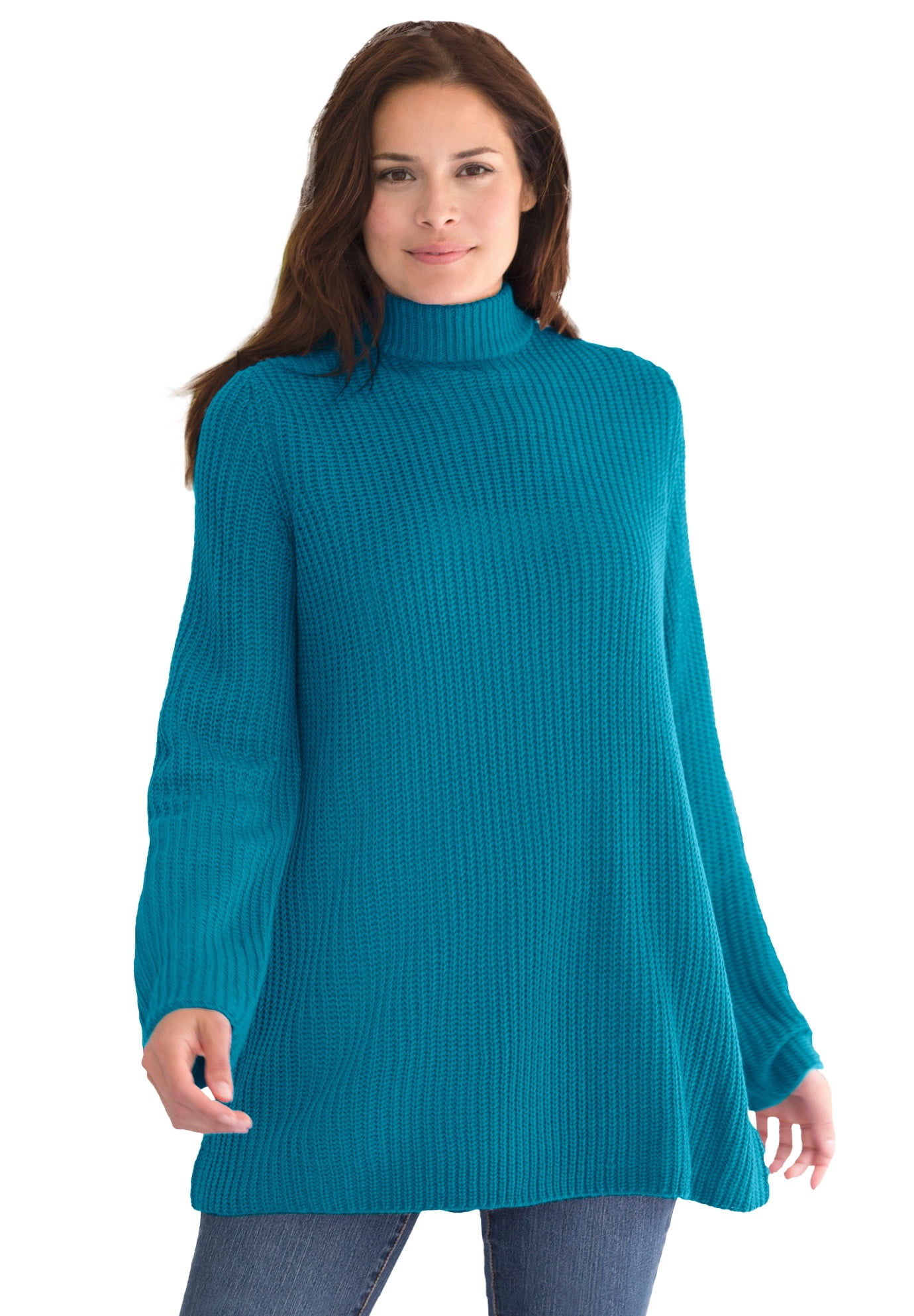 Woman Within Plus Size Pullover Shaker Swing - Walmart.com