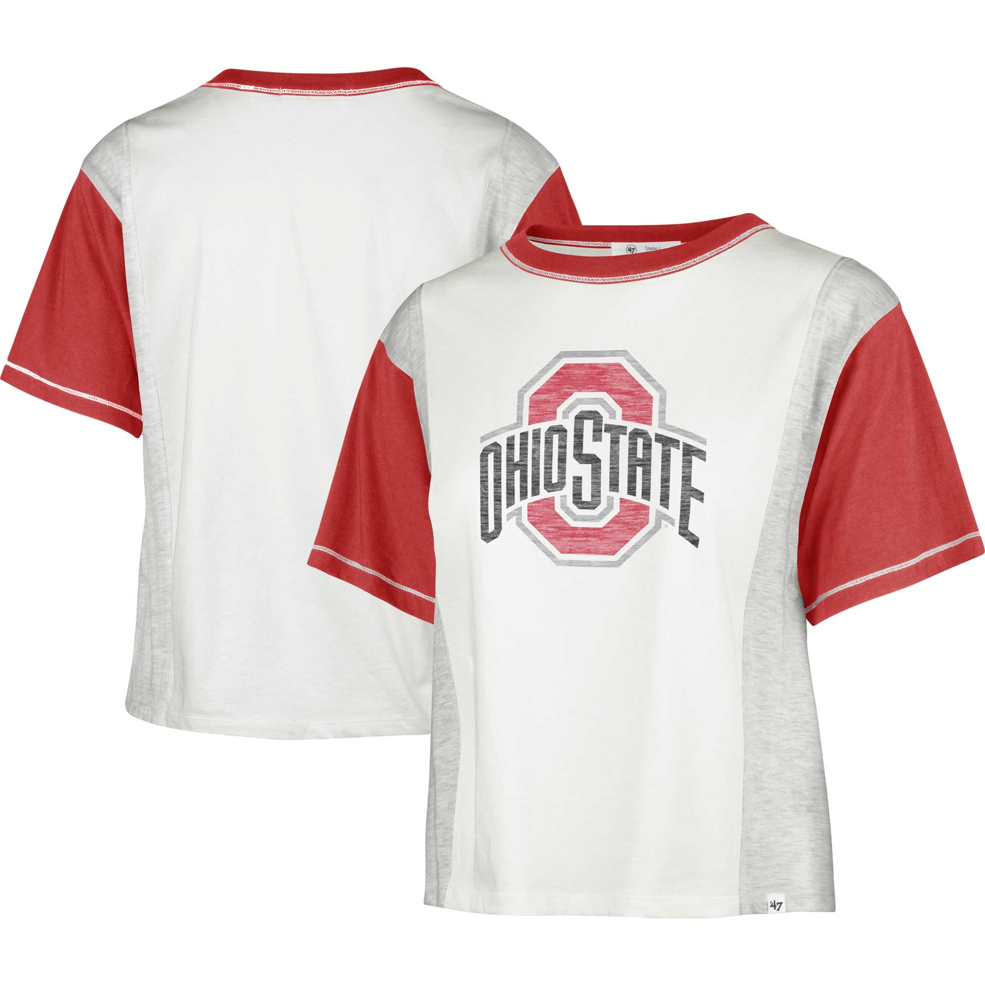 Woman's '47 White Ohio State Buckeyes Premier Tilda Tee - Walmart.com