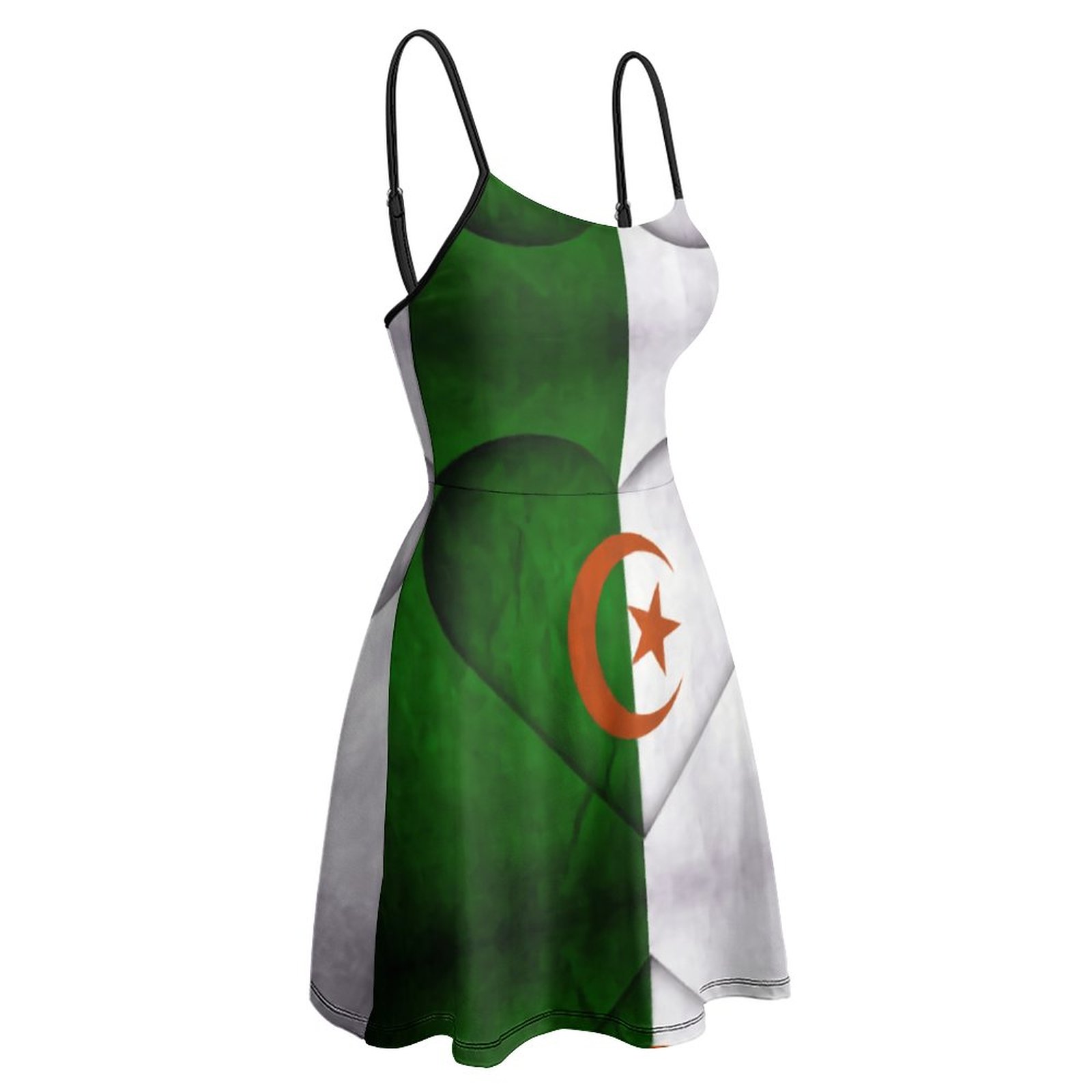 Woman's Dress Algeria Flag Algeria Flag Vintage Exotic Woman's Clothing ...