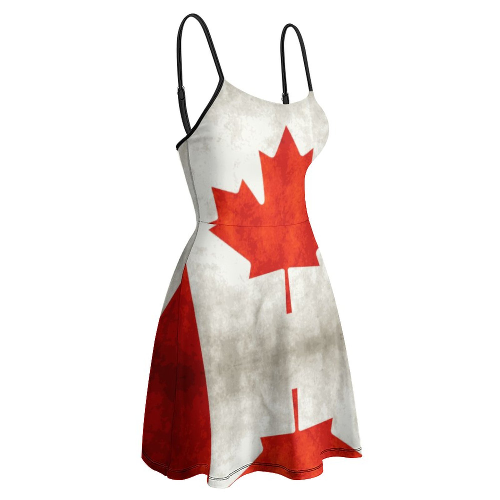Woman's Dress Exotic Canada Canadian Flag National Flag of Canada Women ...
