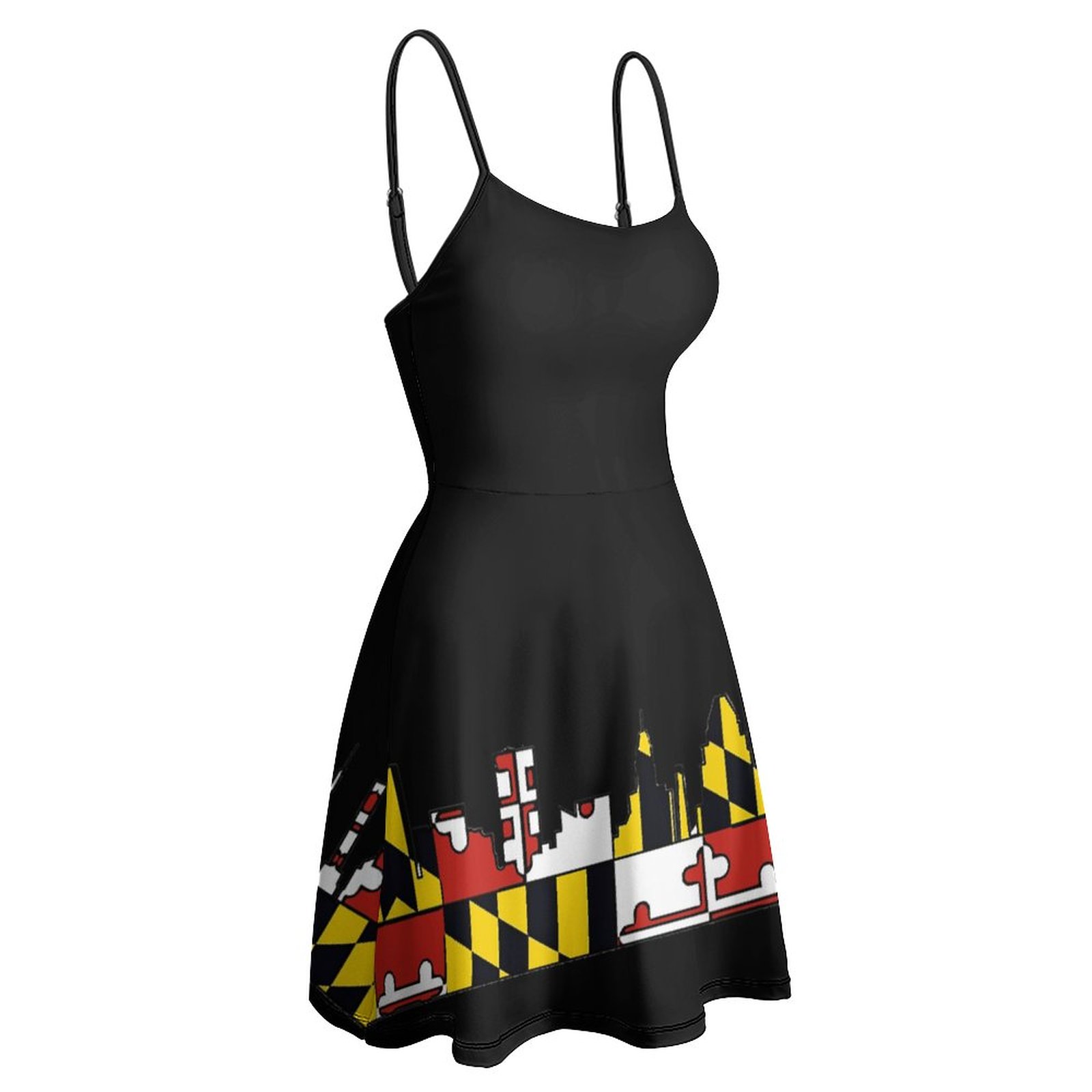 Woman's Dress Exotic Woman's Gown Dresses Baltimore Maryland Flag ...