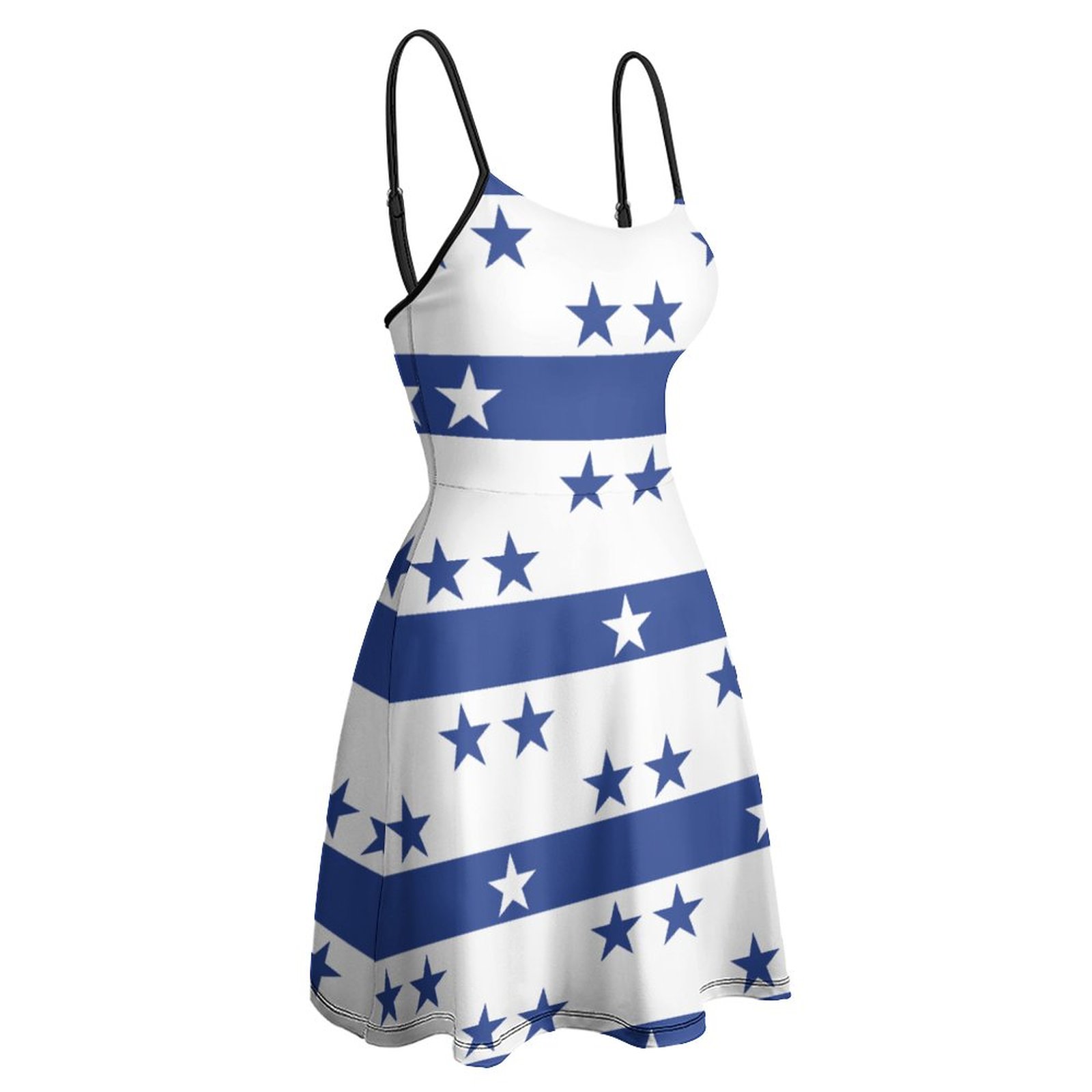Woman's Dress Flag of The Gambier Islands Funny Graphic Woman's Gown ...