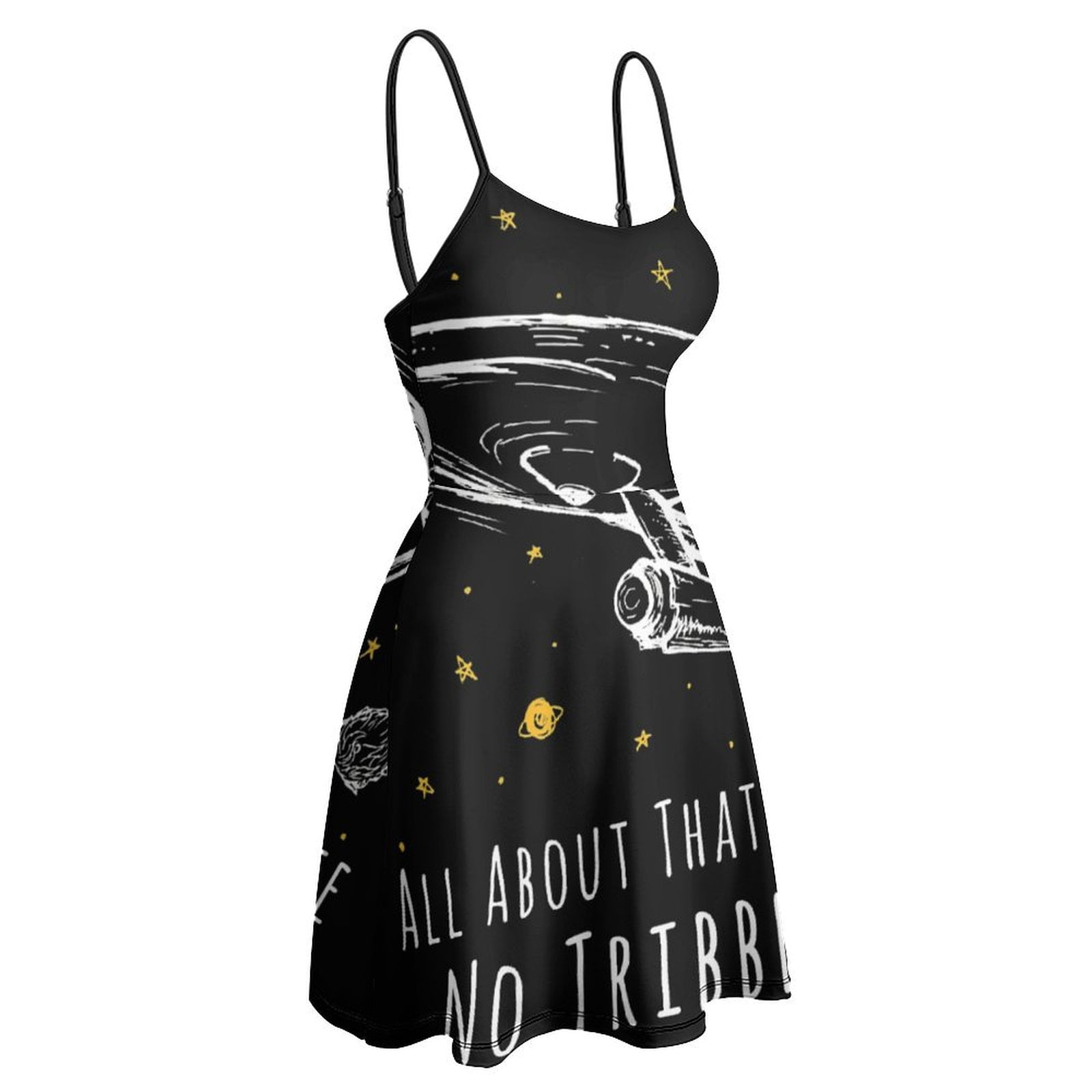 Woman's Dress Series Starfleet Symbol Character Graphic Vintage Woman's ...