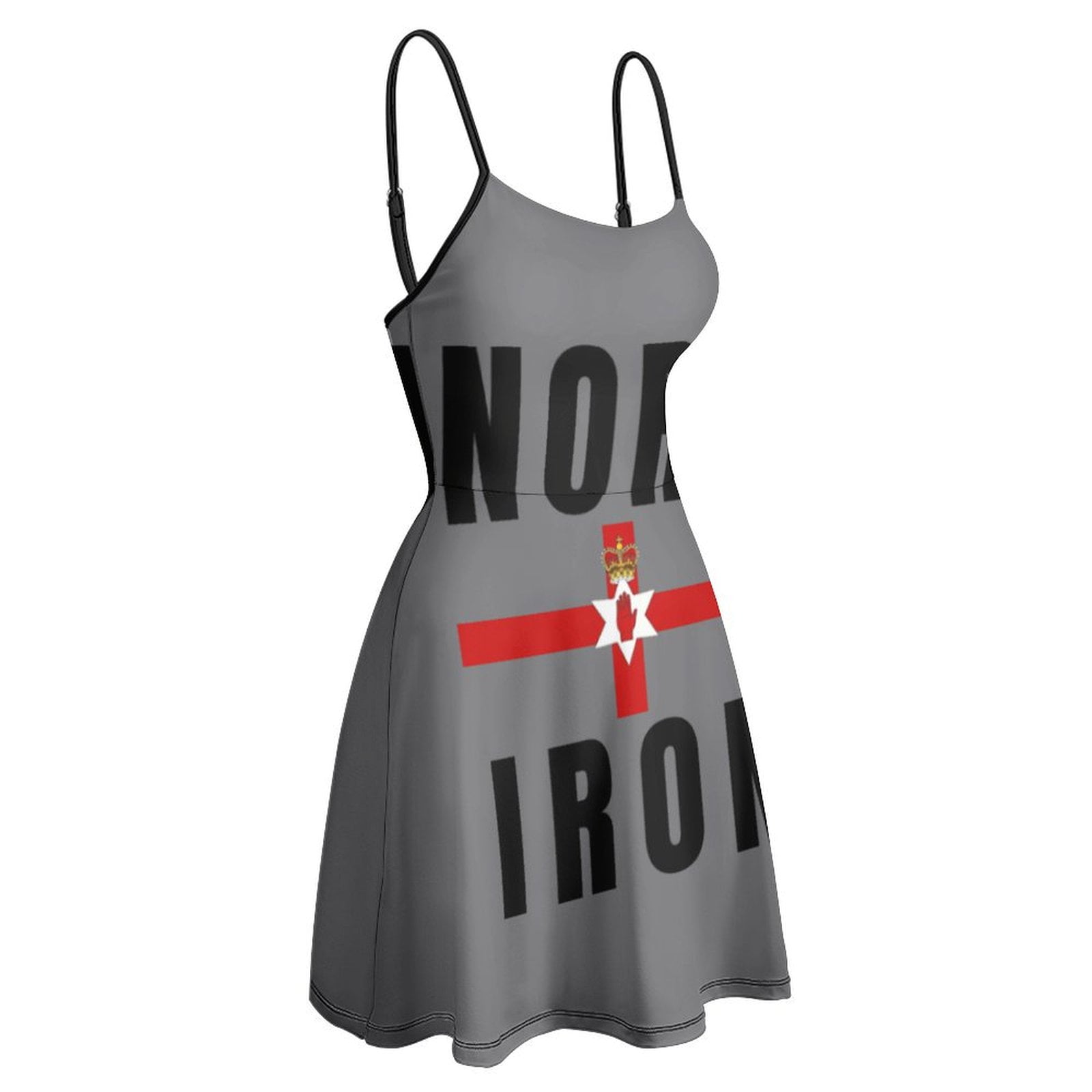 Woman's Dress Ulster Flag NORN IRON Novelty Exotic Woman's Gown Women's ...