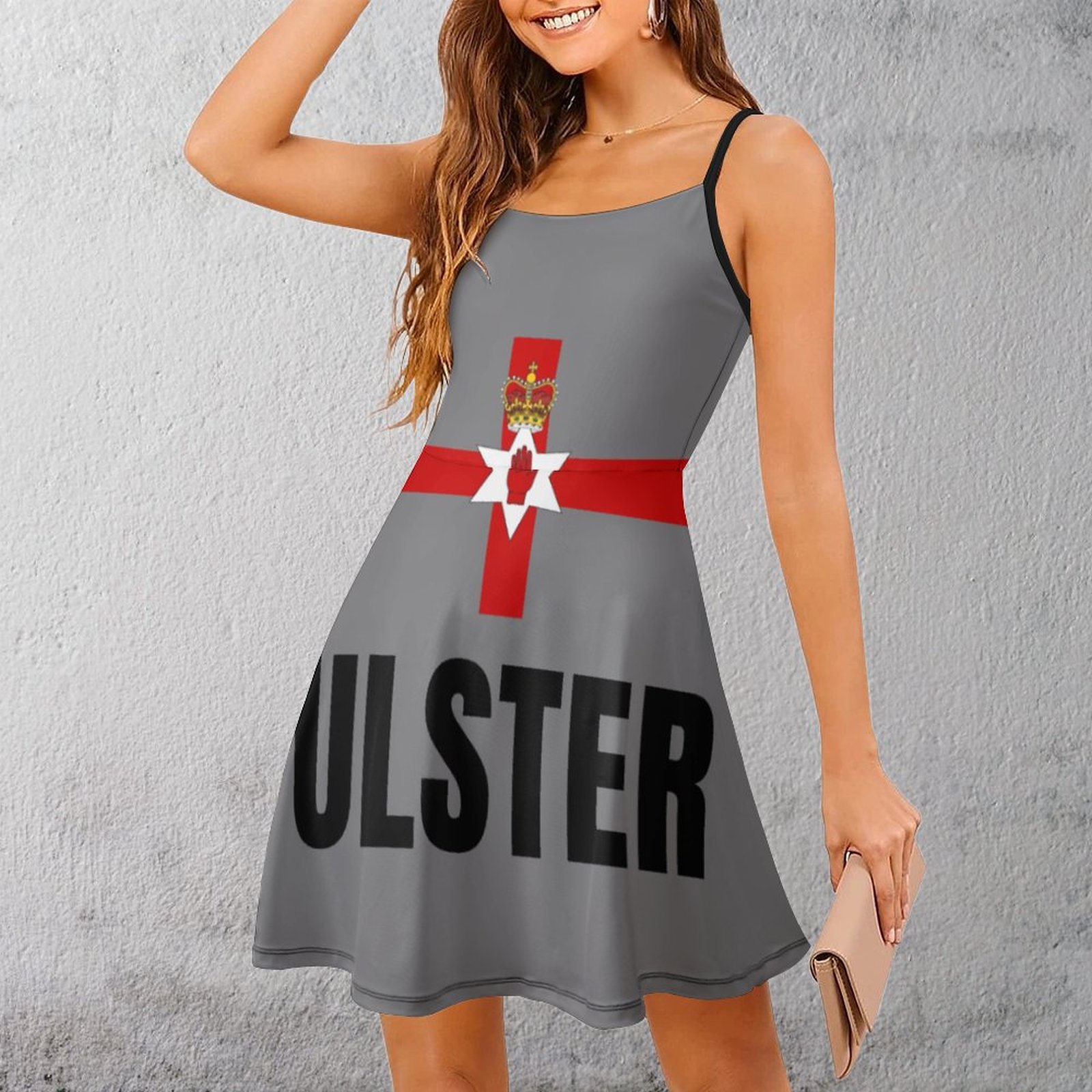 Woman's Gown Suspender Dress Copy of Ulster Flag NORN IRON Women's ...