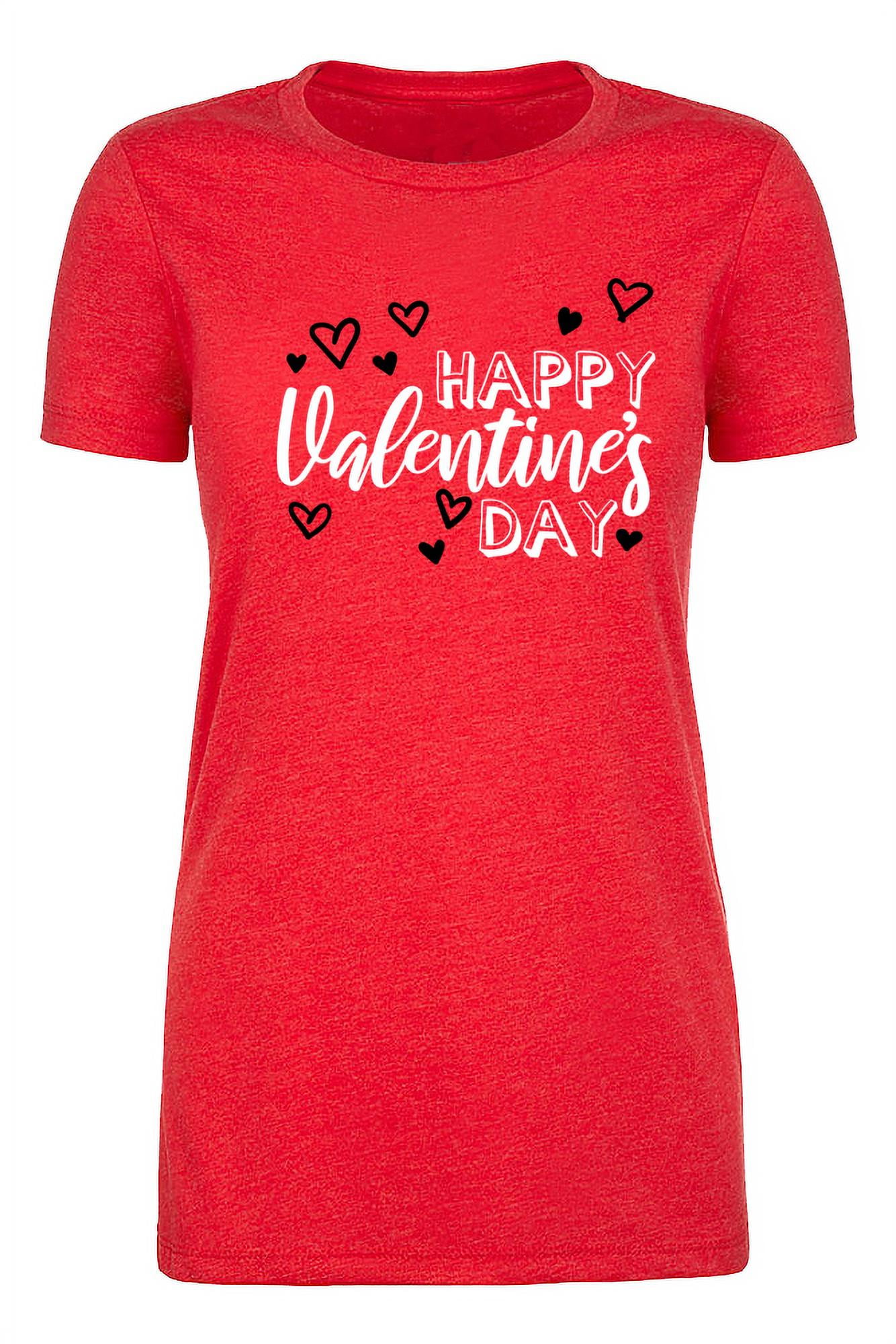 Woman's Valentine's Day T-shirts, Woman's Crew neck shirts, Valentines ...