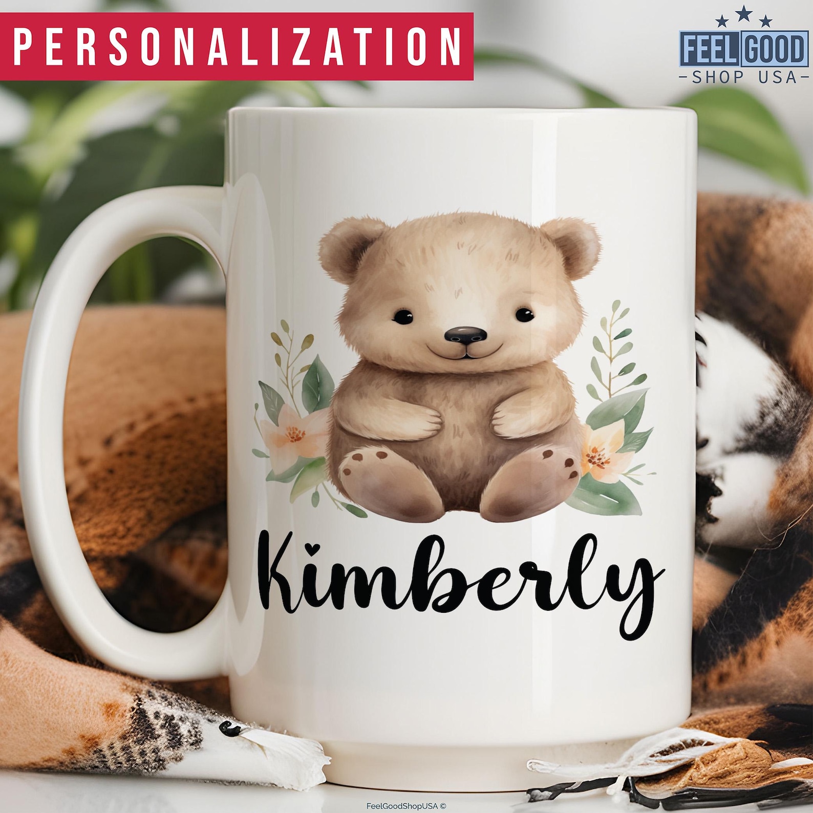 Wombat Mug Personalized Wombat Gift, Custom Wombat Cup With Name ...
