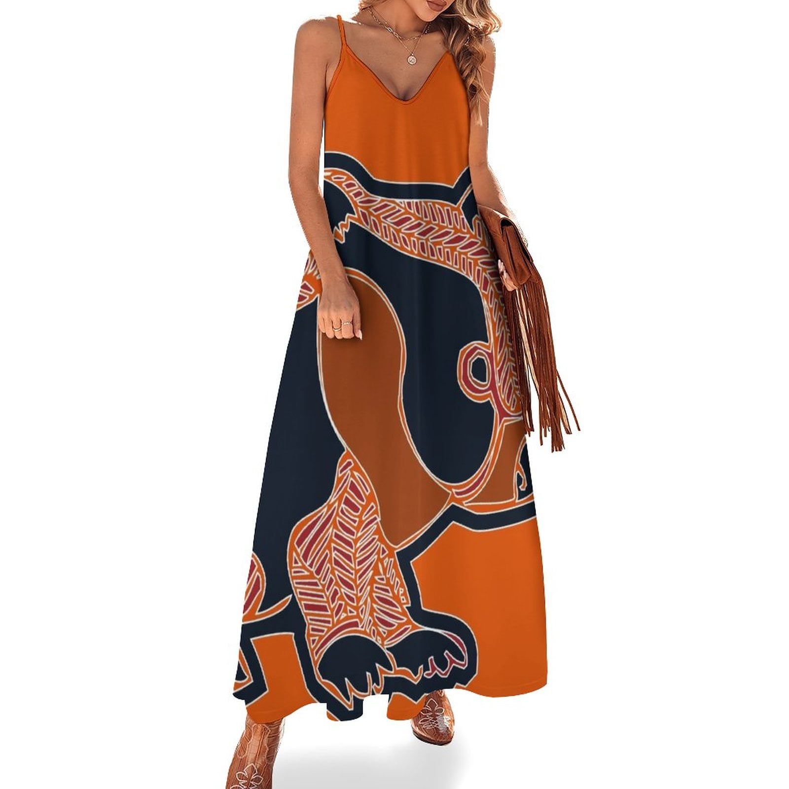 Wombat Sleeveless Dress evening dress ladies women's clothing korea ...