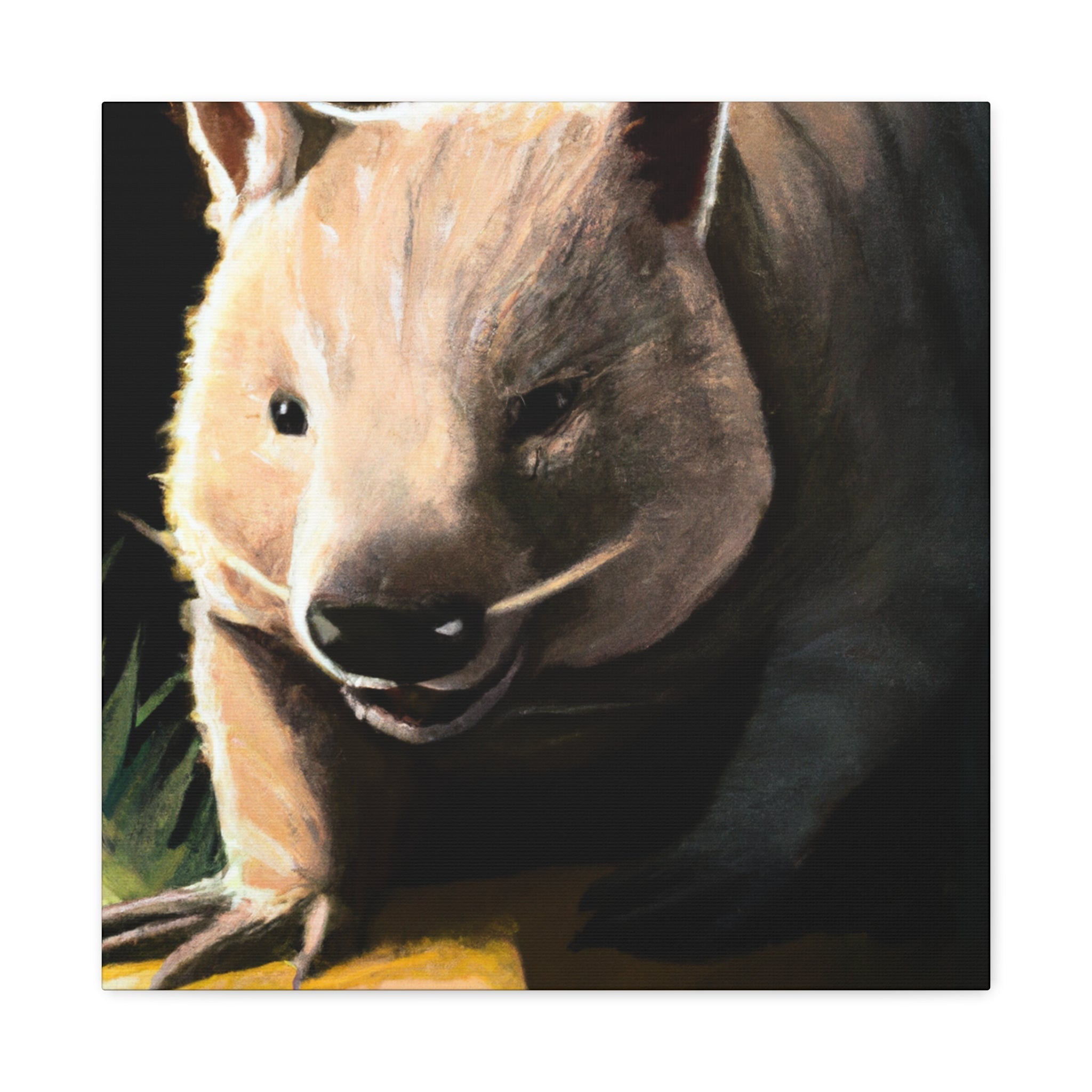 "Wombat in Art Deco" - Canvas - Walmart.com