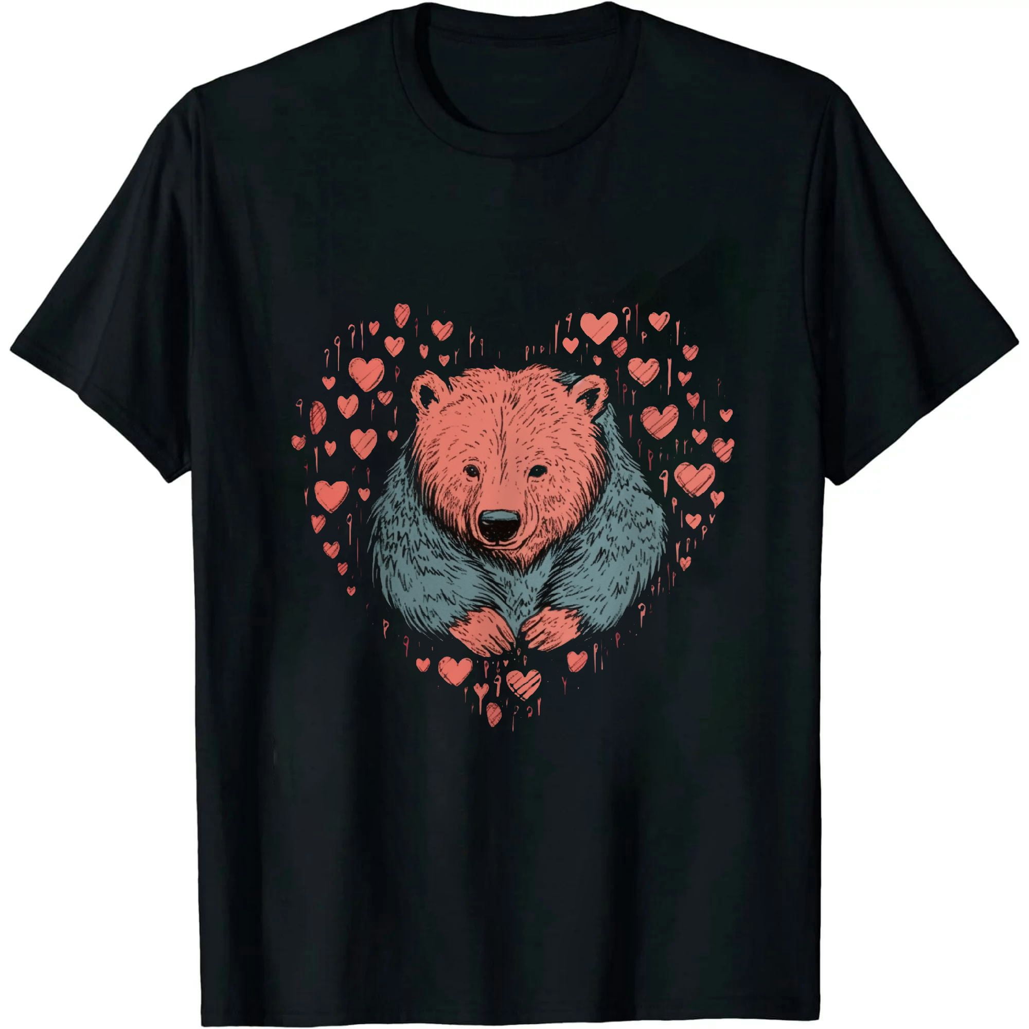 Wombats Heart Aussie Australia Animal Wildlife Wombat T-Shirt - Walmart.com