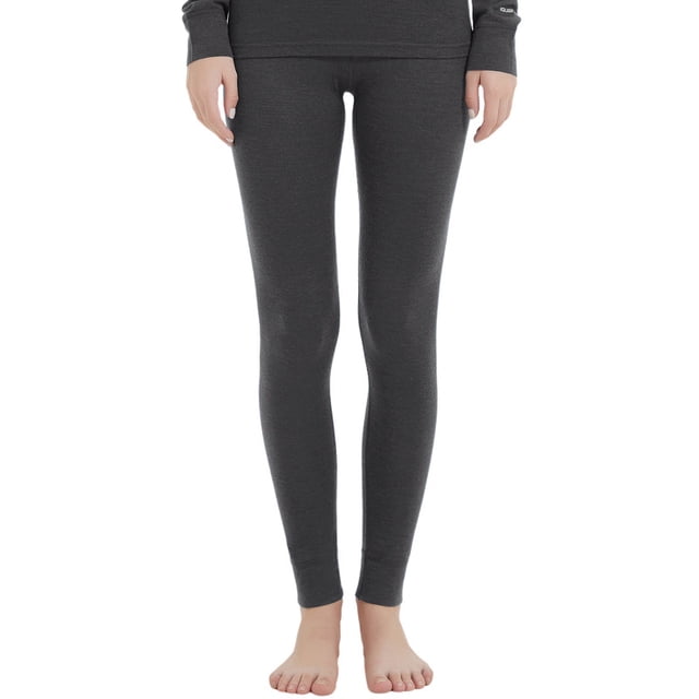 Women 100% Merino Wool Base Layer Pants Bottom For Ski Midweight ...
