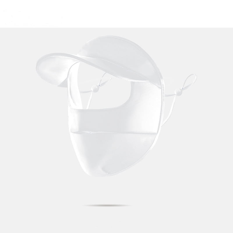 Women Anti UV Face Cover, UPF 50+ Summer Full Face Mask, Wide Brim ...