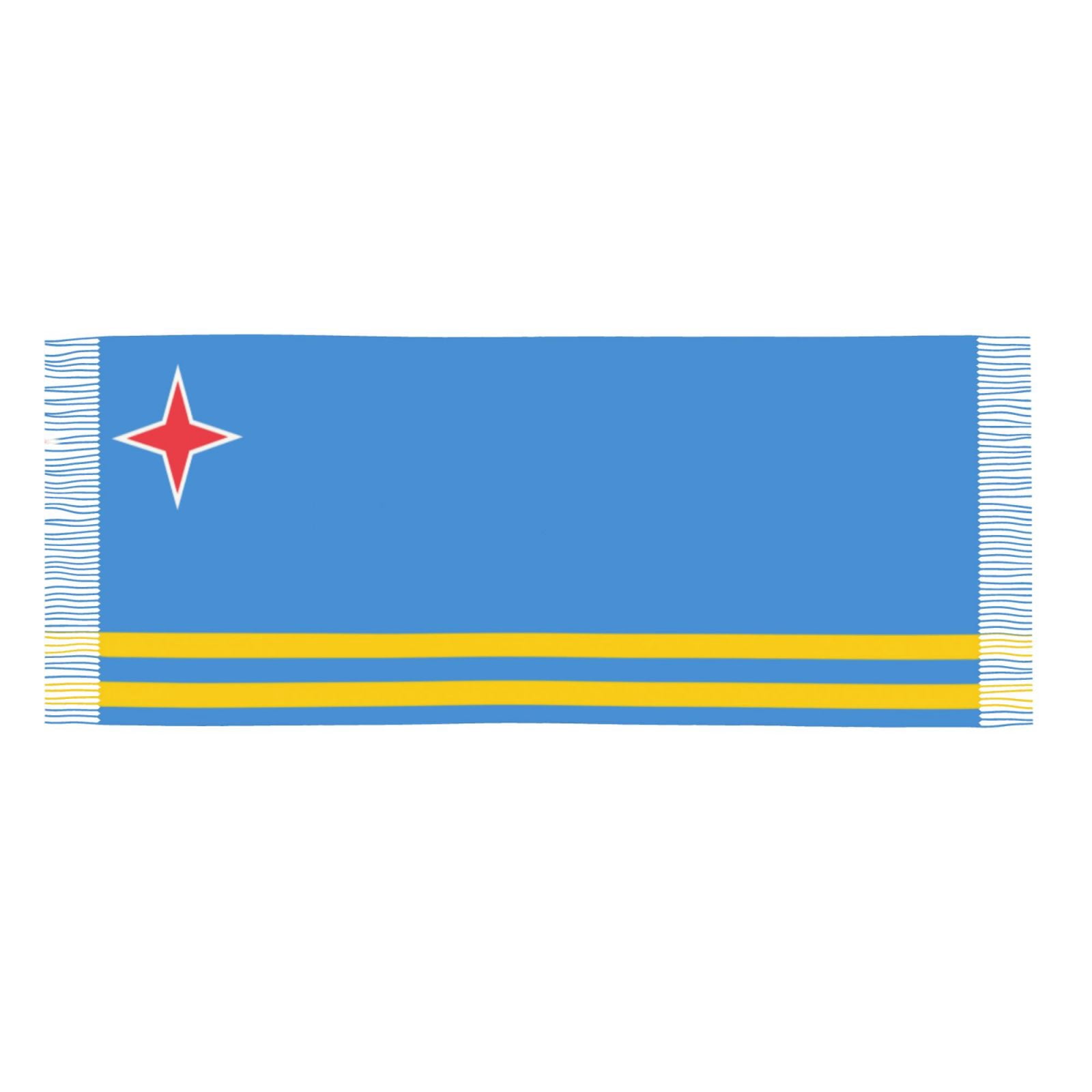 Women Aruba Flag Scarfs Large Warm Soft Shawls Wraps - Walmart Business ...