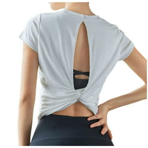 Open Back Athletic Tops