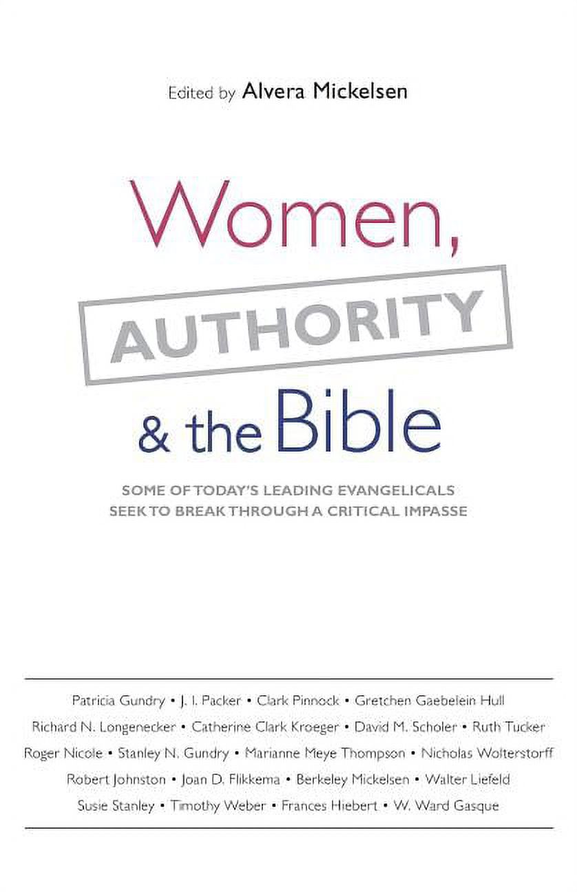 Women, Authority & the Bible, (Paperback) - Walmart.com