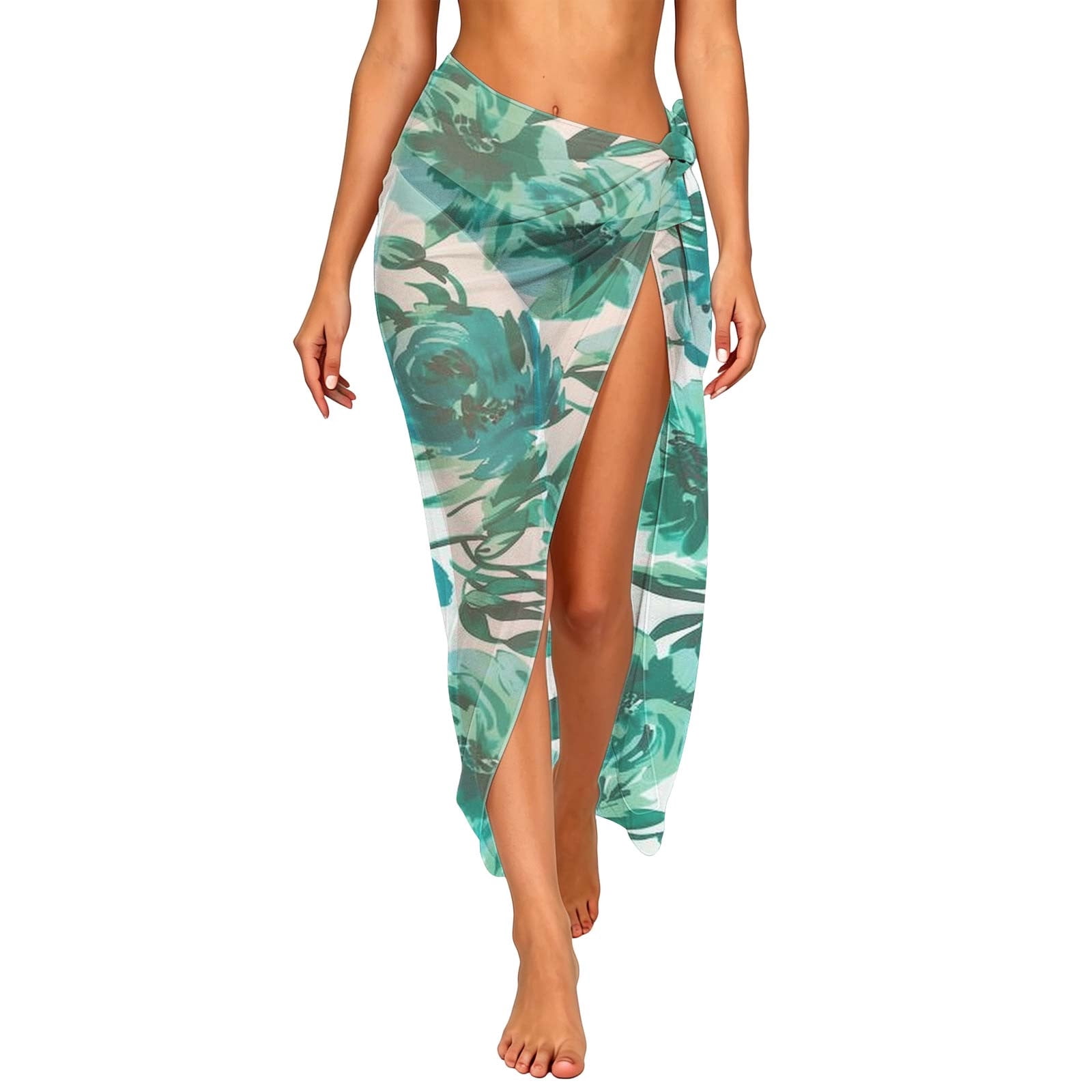 Women Beach Cover Up Sarong Pareo Wraps Bikini Bathing Suit Swimwear ...