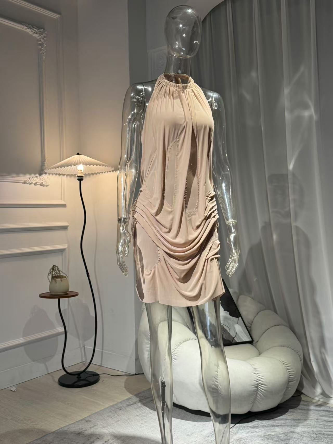 Women Bella Wet look Mini Dress Wetlook Dress For Lady - Walmart.com