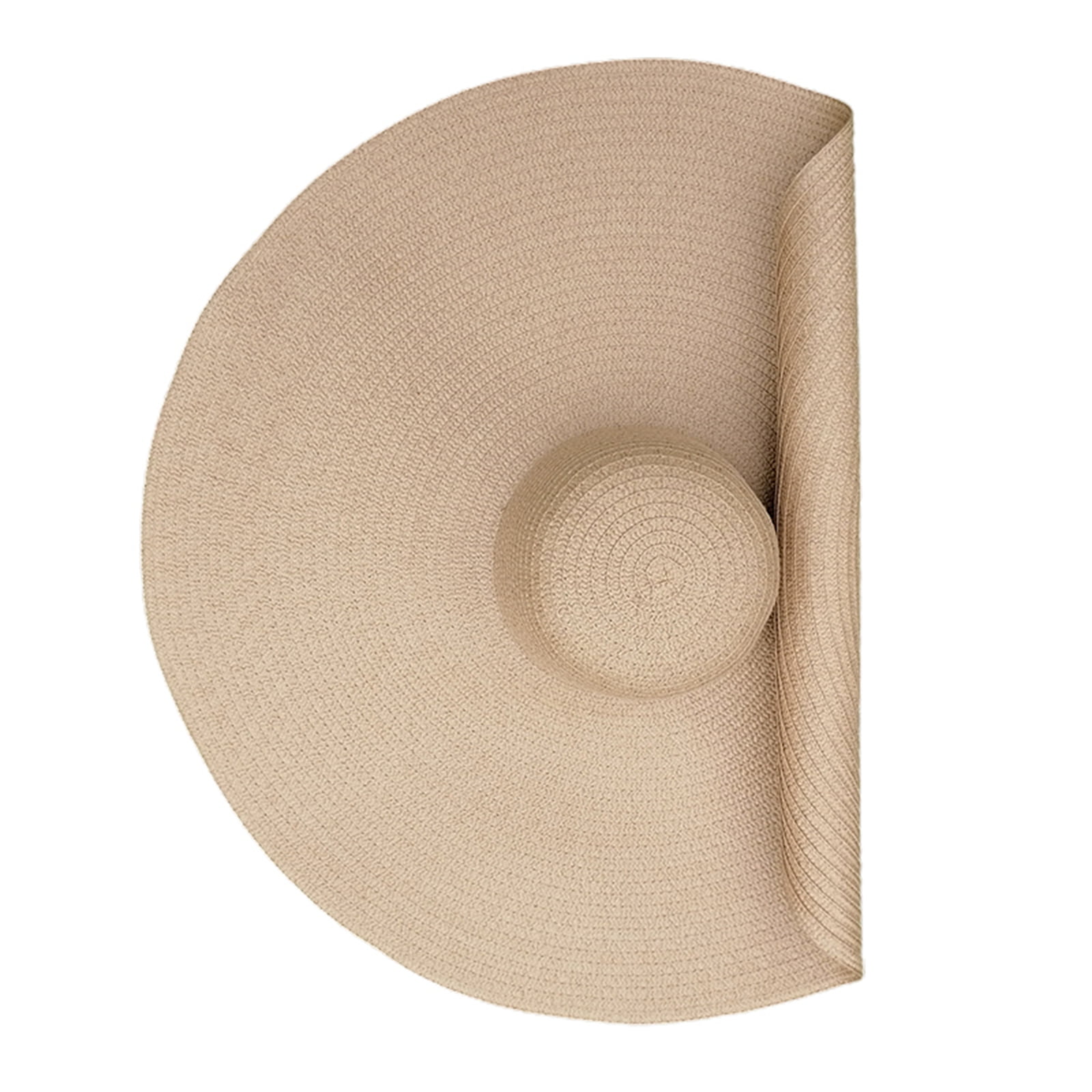 Women Big Beach Hats with Sunscreen Summer Wide Brim Sun Protection ...