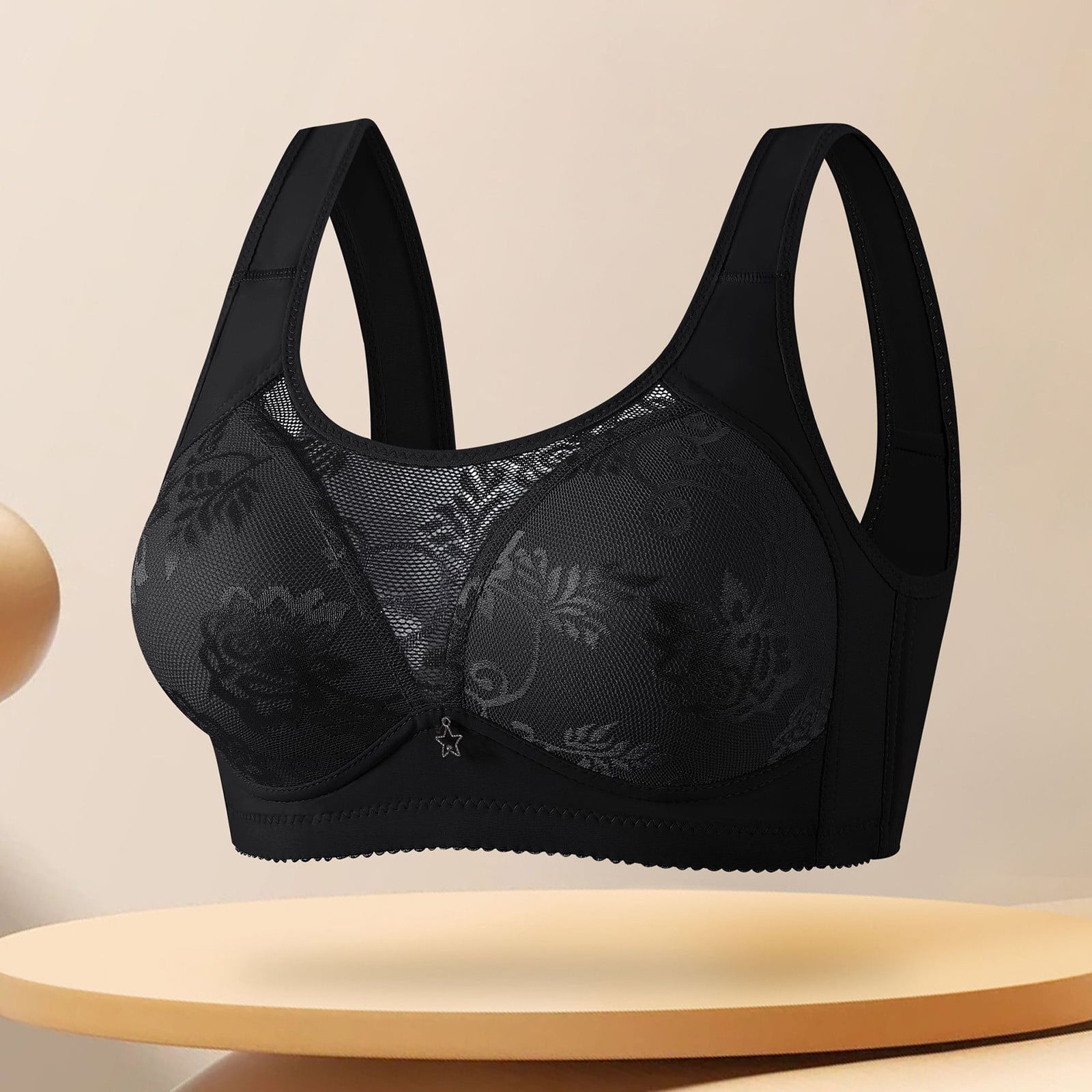 Popular Picks, Women's Plus Size Bra, Large Chest, Breathable, Non ...