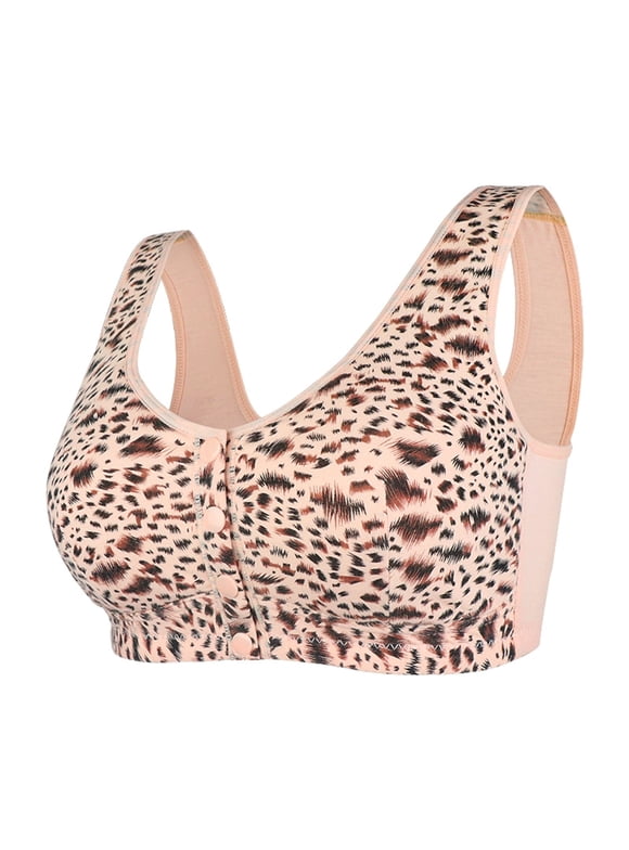 Leopard Print Bra Set