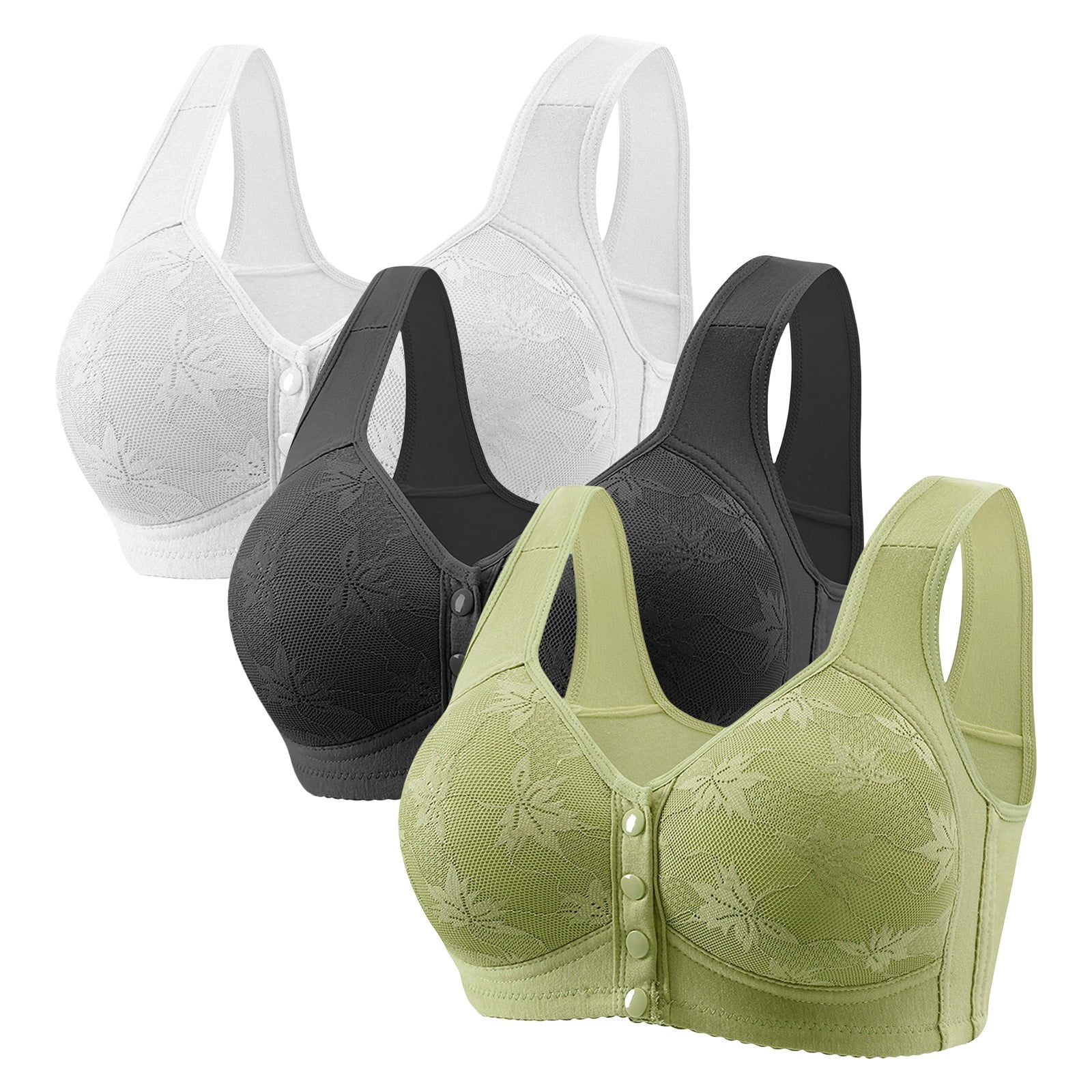 Women Bras, Audhol Bras for Older Women Comfort Soft Breathable Bra ...