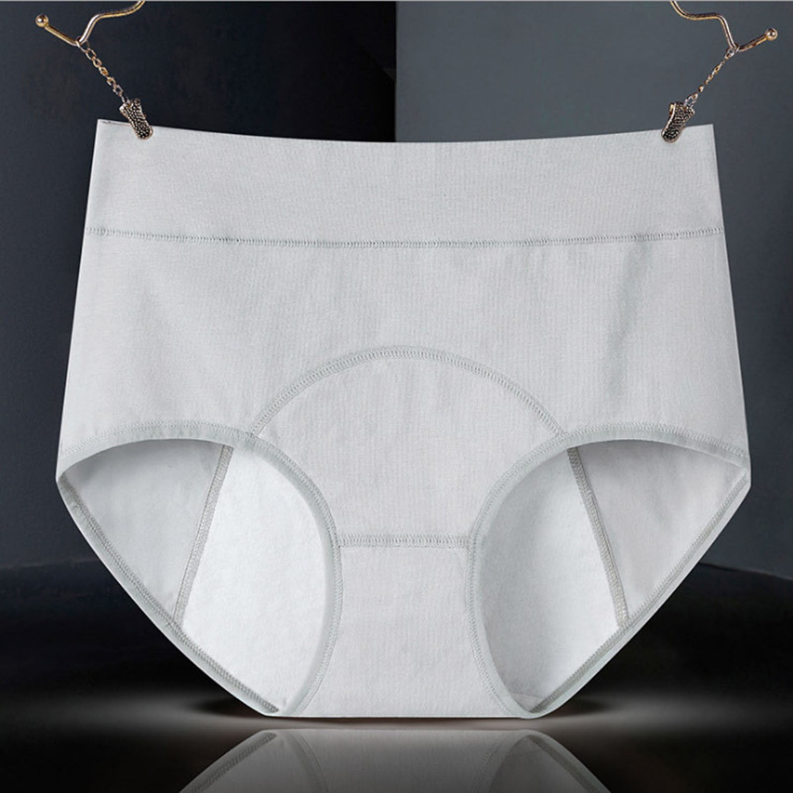 Women Briefs Disposable Lace Silky Seamless No Show Underwear High ...